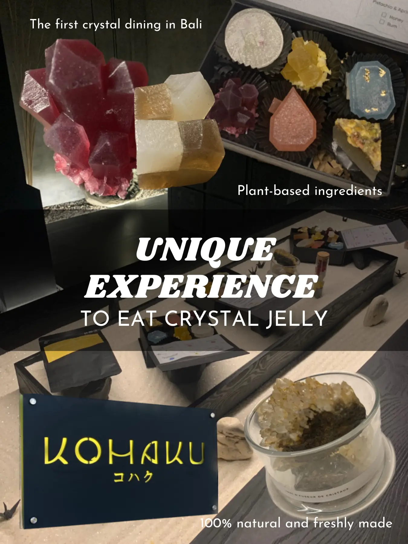 UNIQUE EXPERIENCE : FIRST CRYSTAL DINING IN BALI | Galeri diposting ...