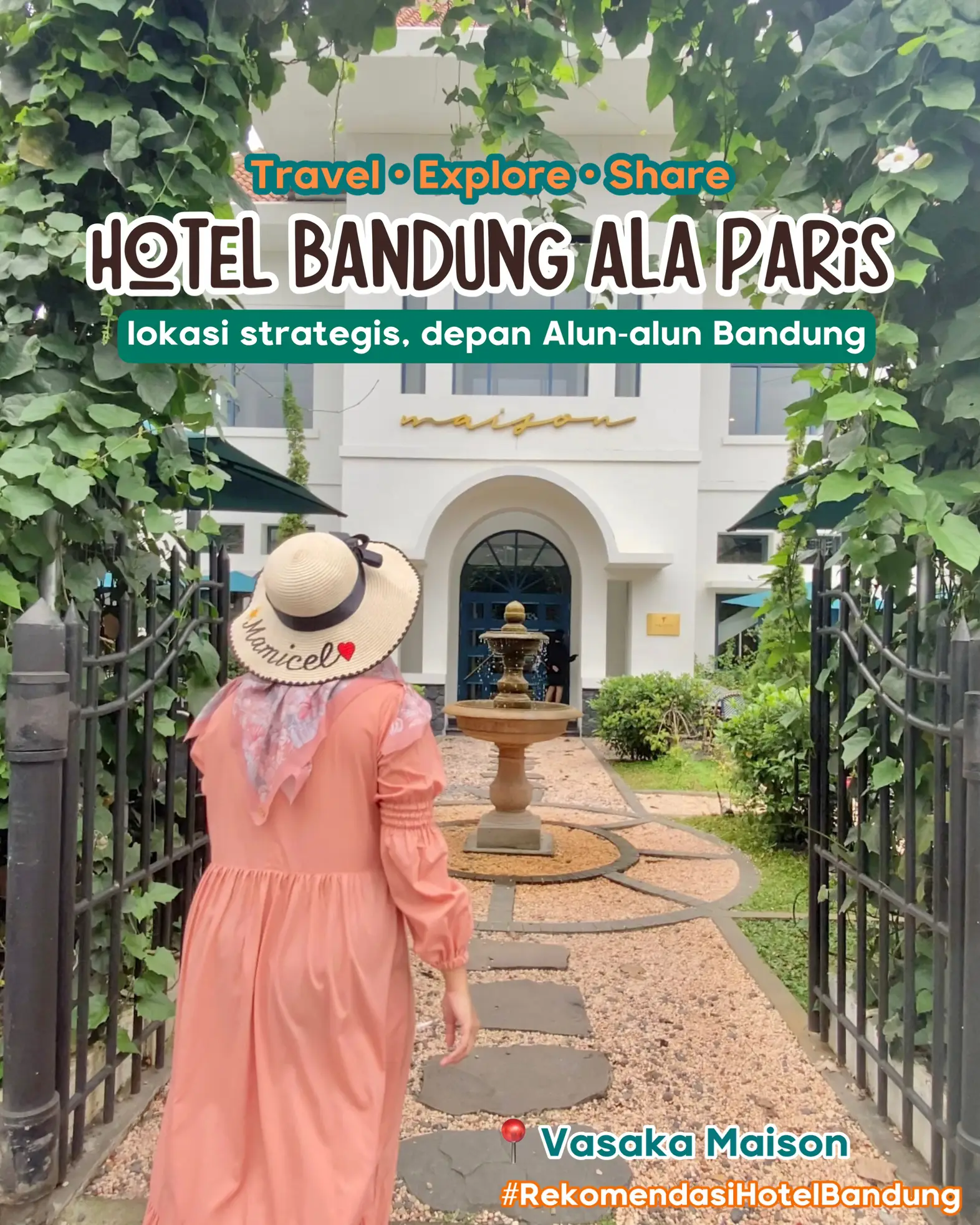 Hotel ala Paris, strategis depan alun-alun Bandung | Galeri diposting oleh vien andrea | Lemon8