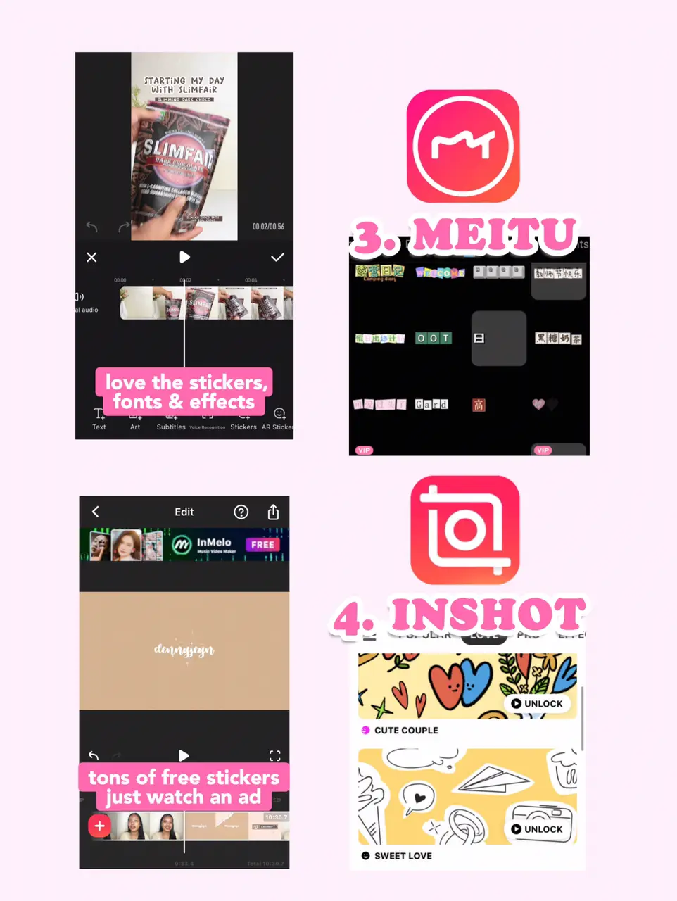 Apps I use to edit my vlogs + fave editing app | แกลเลอรีที่โพสต์โดย ...