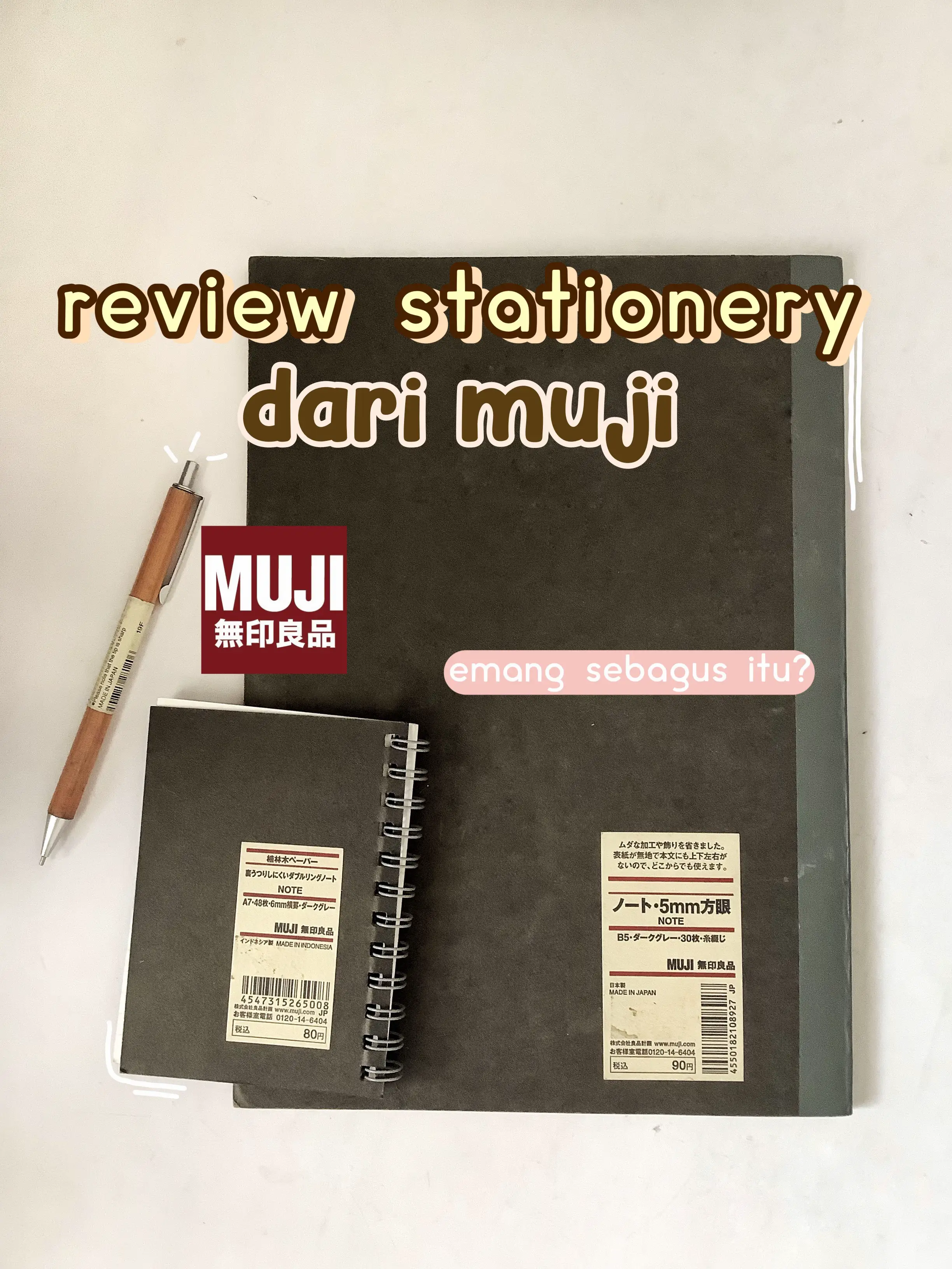 ALASAN KENAPA HARUS BELI STATIONERY DARI MUJI😍🥨 | Galeri diposting oleh ...