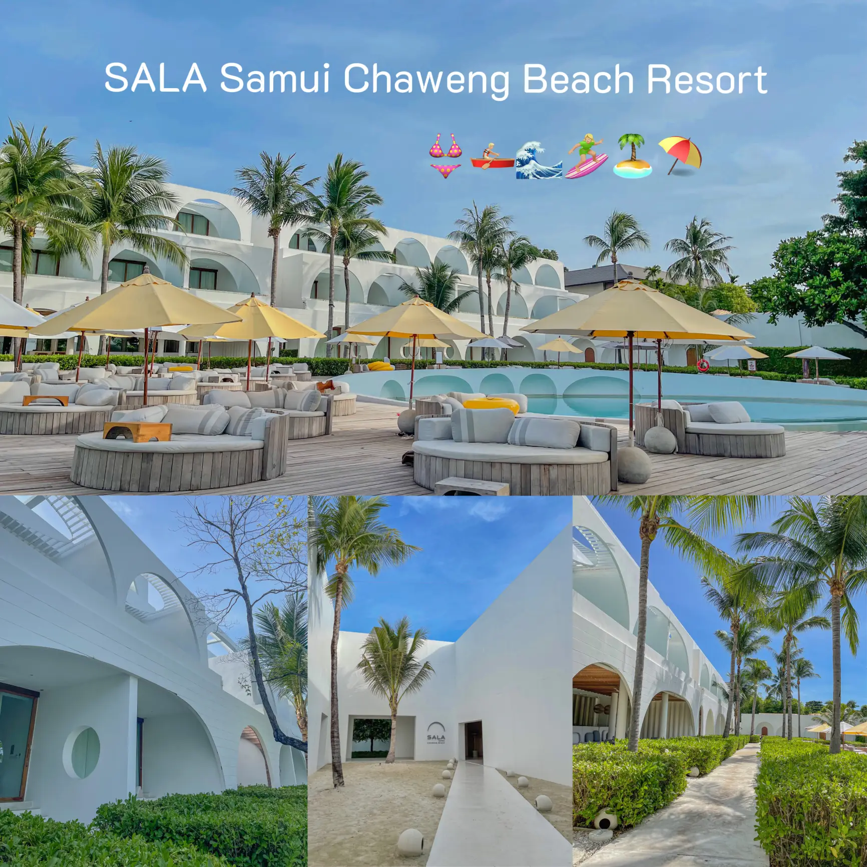 ⛱🏝 SALA Samui Chaweng Beach Resort. | แกลเลอรีที่โพสต์โดย Suchada K. | Lemon8