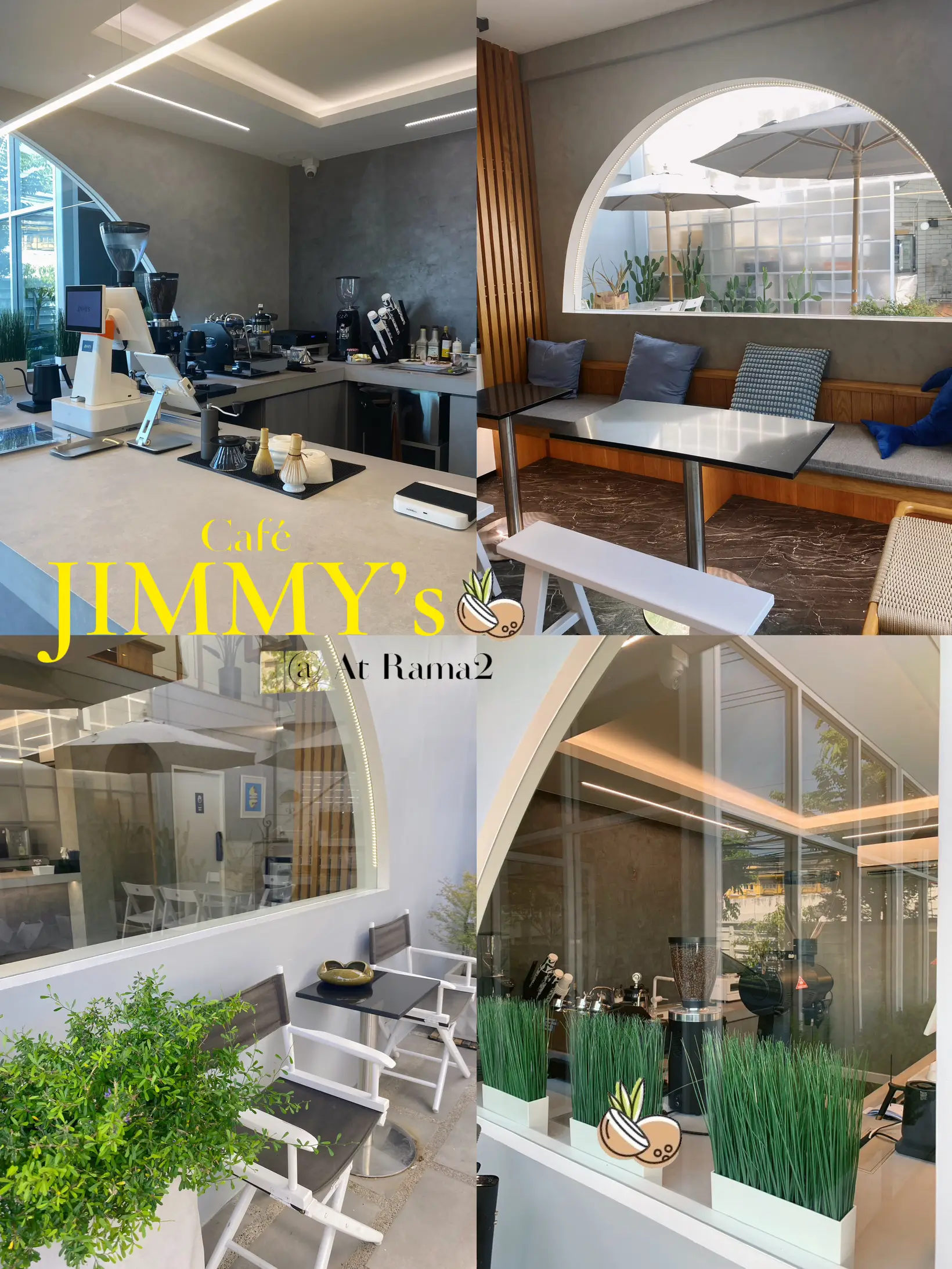 JIMMY’s at rama2 คาเฟ่ติดกับถนนพระราม2🫶🏝 | แกลเลอรีที่โพสต์โดย 𝐆𝐮𝐢𝐭𝐚𝐫 🦕 ...