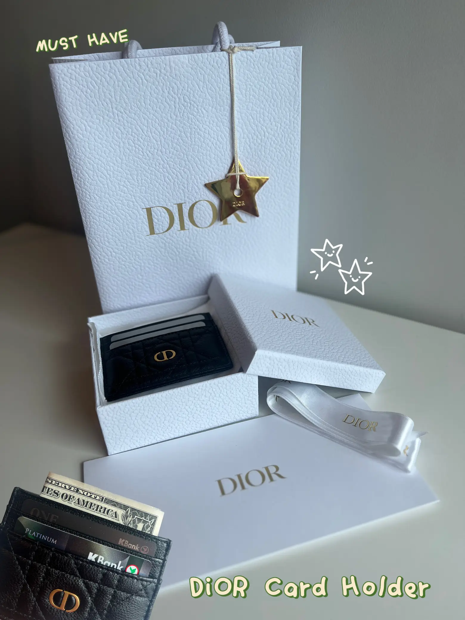 🌈ป้ายยา DIOR card holder งบหลักหมื่น | แกลเลอรีที่โพสต์โดย xxbbenz🍒 | Lemon8