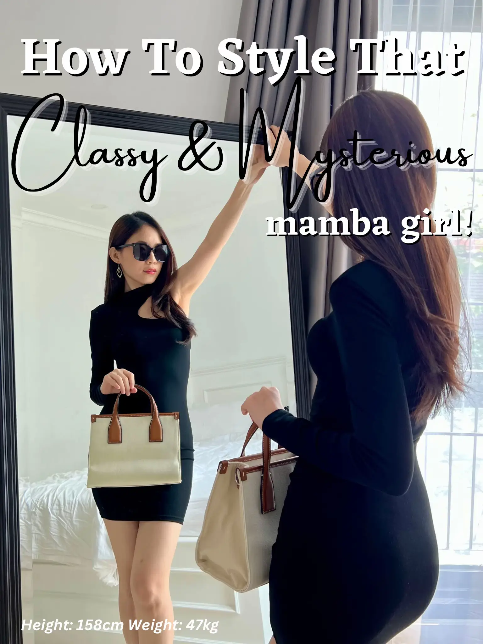 HOW TO STYLE THAT CLASSY & MYSTERIOUS MAMBA GIRL!😎 | Galeri diposting ...