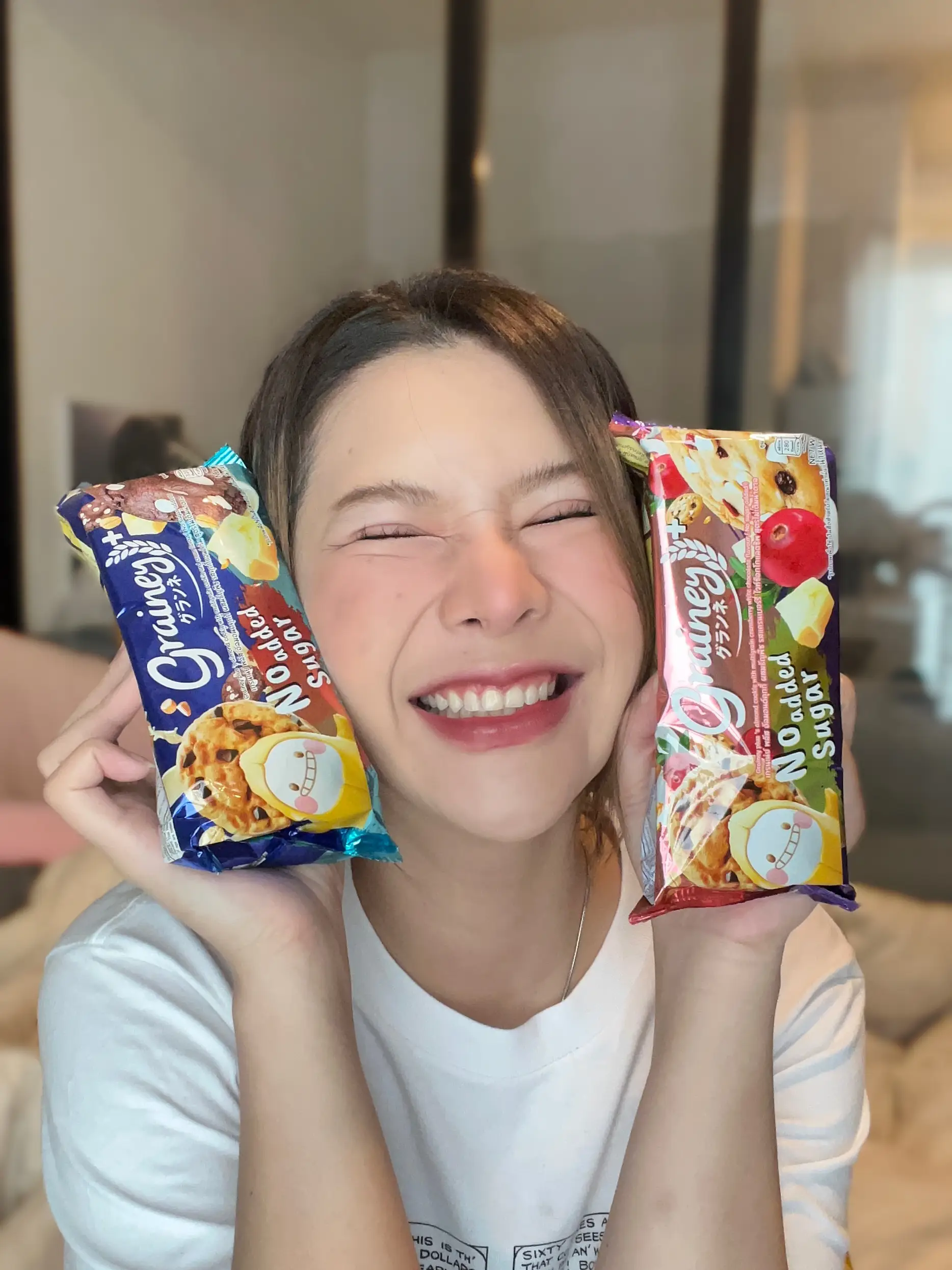 ใหม่เกรนเน่ย์พลัส อัลมอนด์ คุ้กกี้ผสมธัญพืช | แกลเลอรีที่โพสต์โดย B’bow | Lemon8