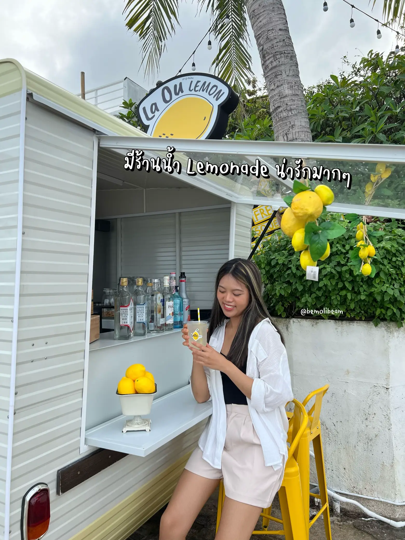 🌊🐚Drip-rim-le Chic Cafe🌥️@Hua Hin With Horses To Ride By The Sea-ホアヒン🐴 ...