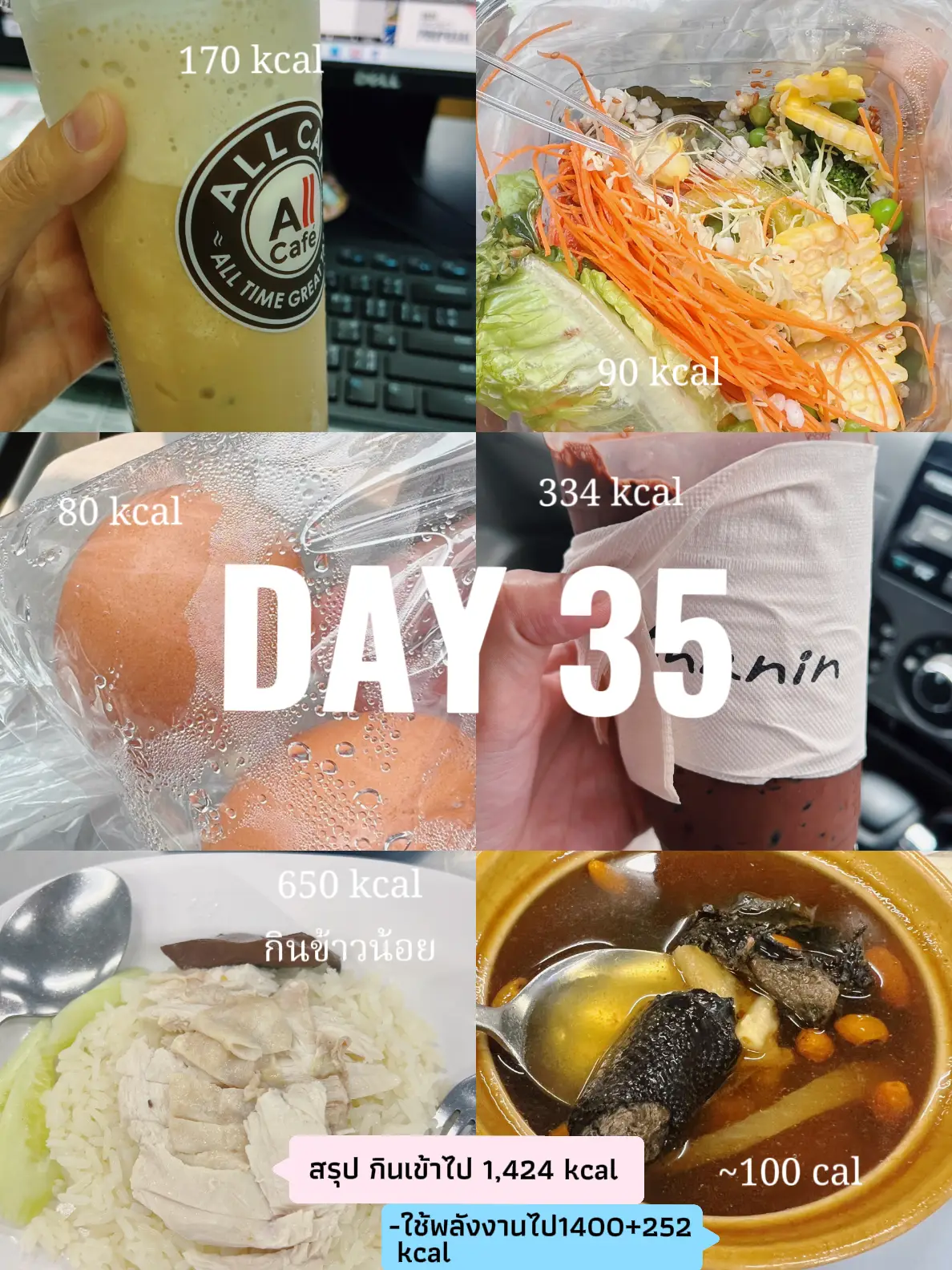 Day 35 วันนี้ fail กินเกิน BMR พยายามออกกำลังกายทุกวัน | แกลเลอรีที่โพสต์โดย 𝑵𝒂𝒏𝒏𝒚♥︎♡︎ | Lemon8