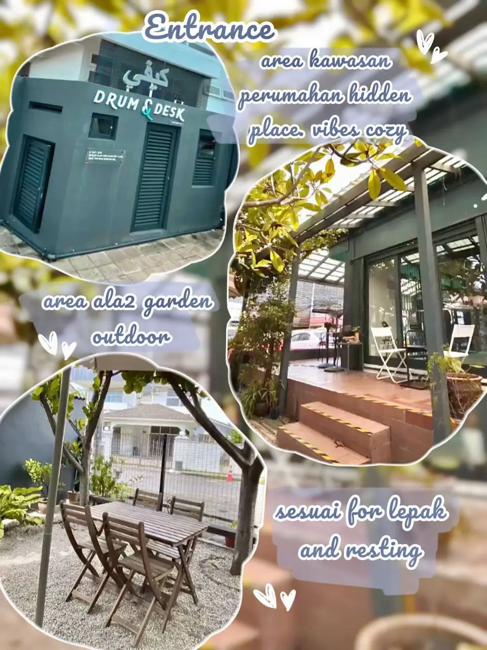 cafe vibes orang muda, at housing area!! | Galeri disiarkan oleh ️ | Lemon8