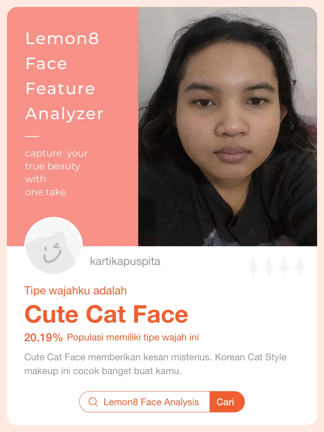Laporan Analisis Wajahku | Galeri diposting oleh Kartika Puspita | Lemon8