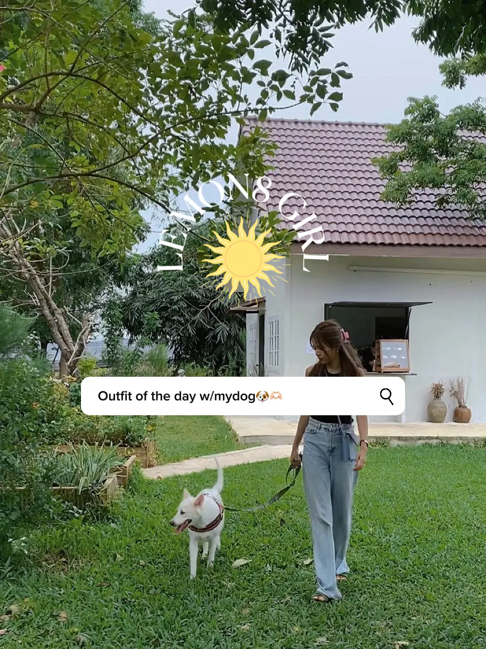 Outfit of the day w/mydog💖🐶🫶🏻 | แกลเลอรีที่โพสต์โดย Gagabelle | Lemon8
