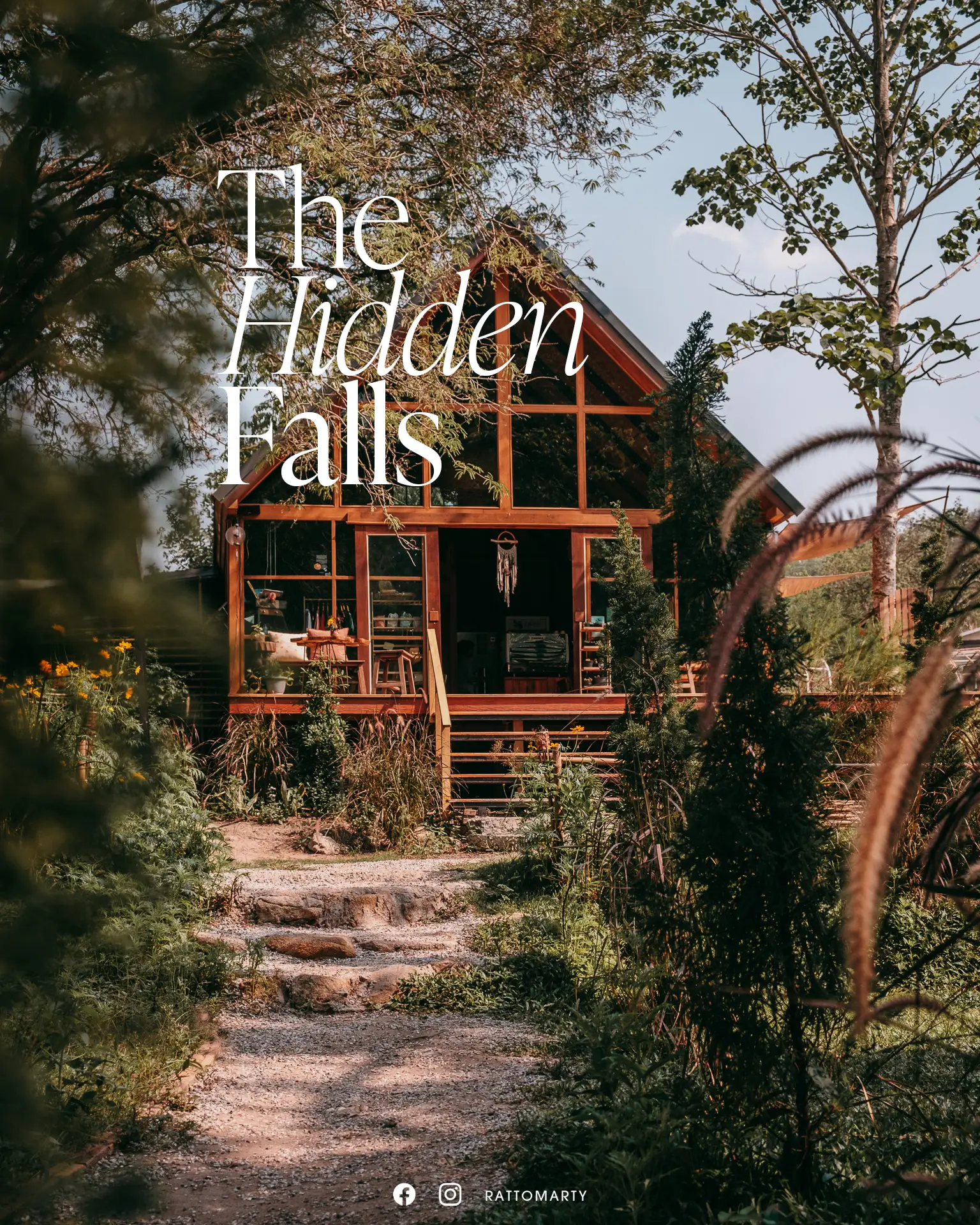 The Hidden Falls ในสวนลับ คาเฟ่ติดลำธาร บางพระ ชลบุรี | แกลเลอรีที่ ...
