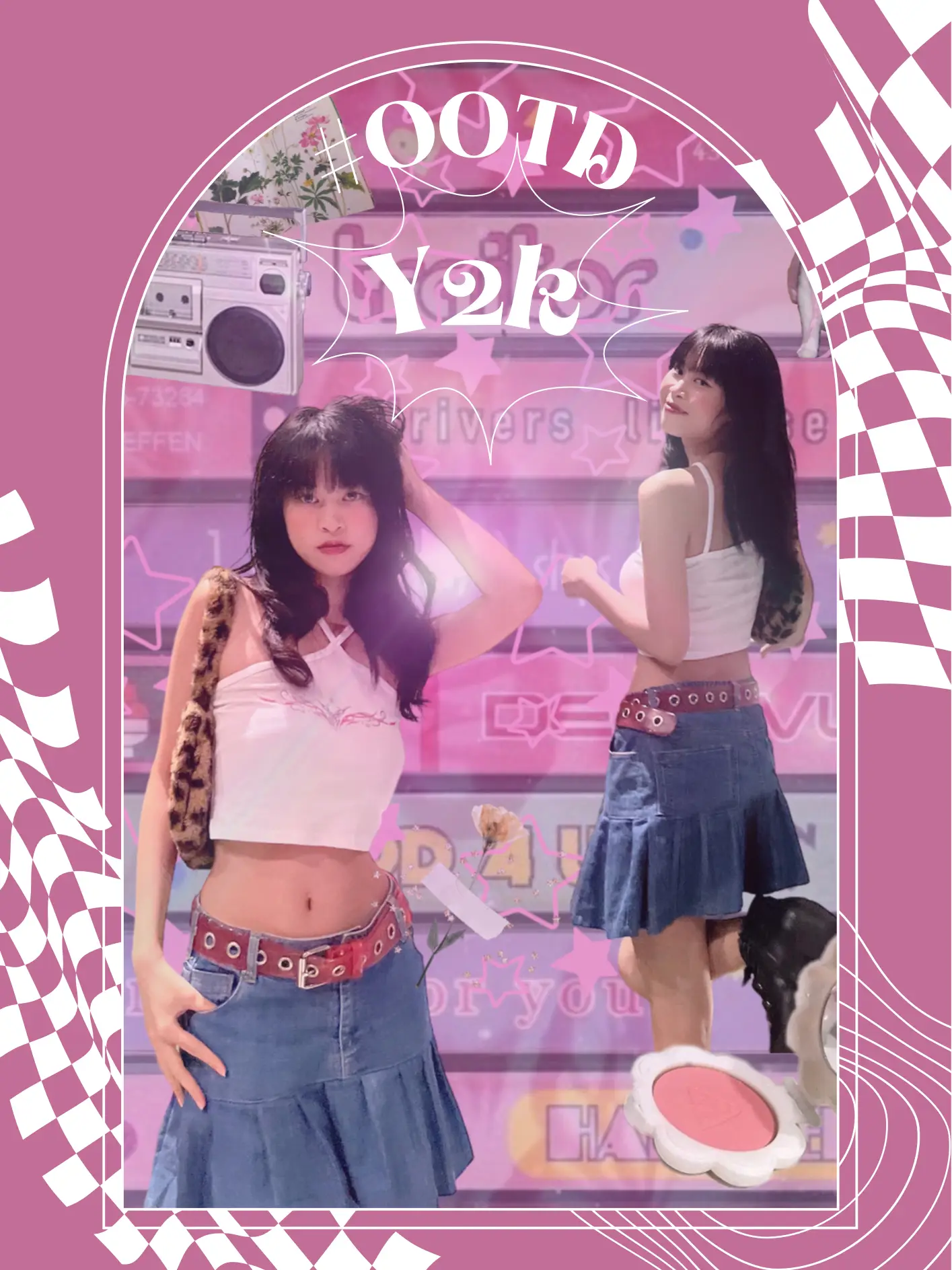 Y2K・°☆ #OOTD | แกลเลอรีที่โพสต์โดย wippiecream ꪔ̤̮ | Lemon8