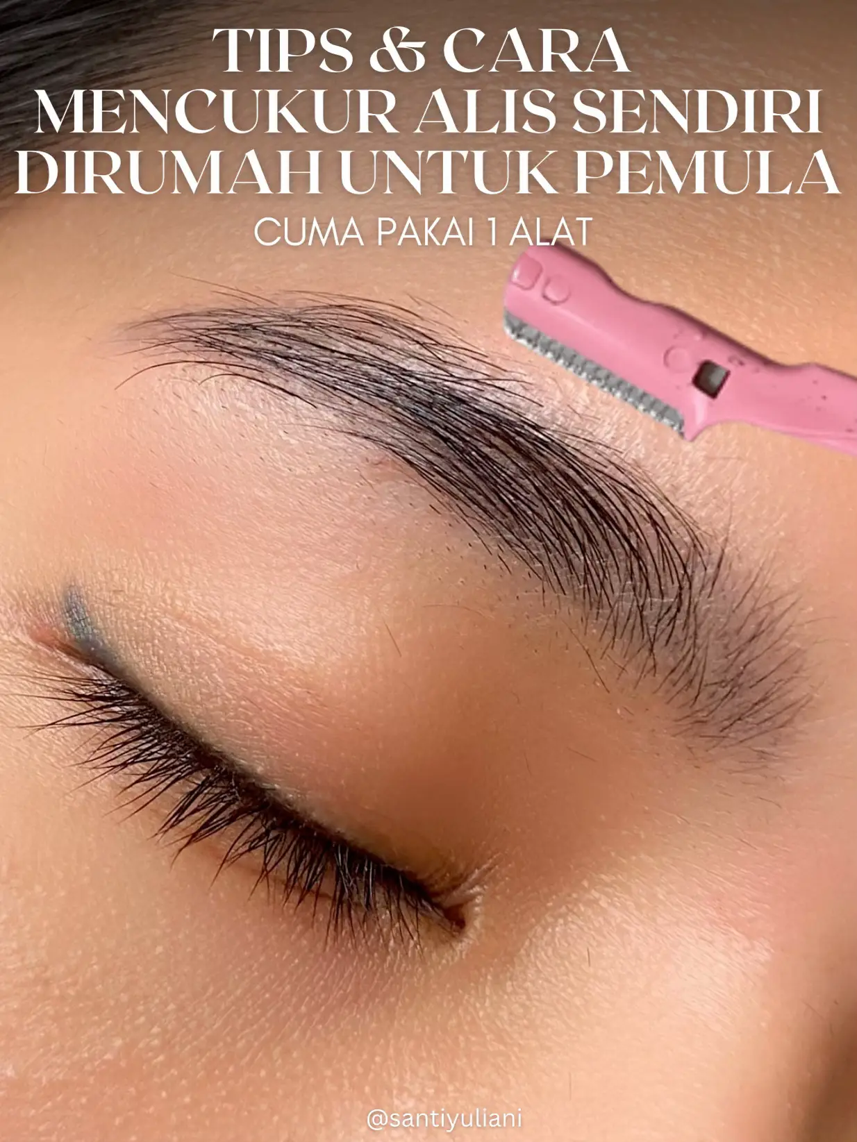 Cara mencukur alis tebal | 2025 pengalaman pengguna asli di Lemon8