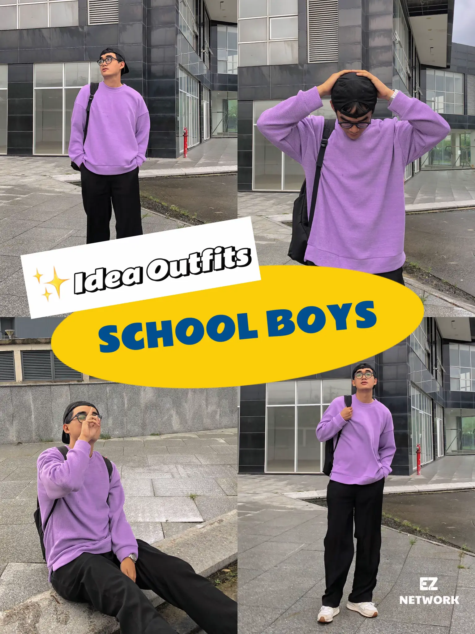 [ IDEA OUTFITS ] SCHOOL BOY | Bộ sưu tập do Huy Kao đăng | Lemon8