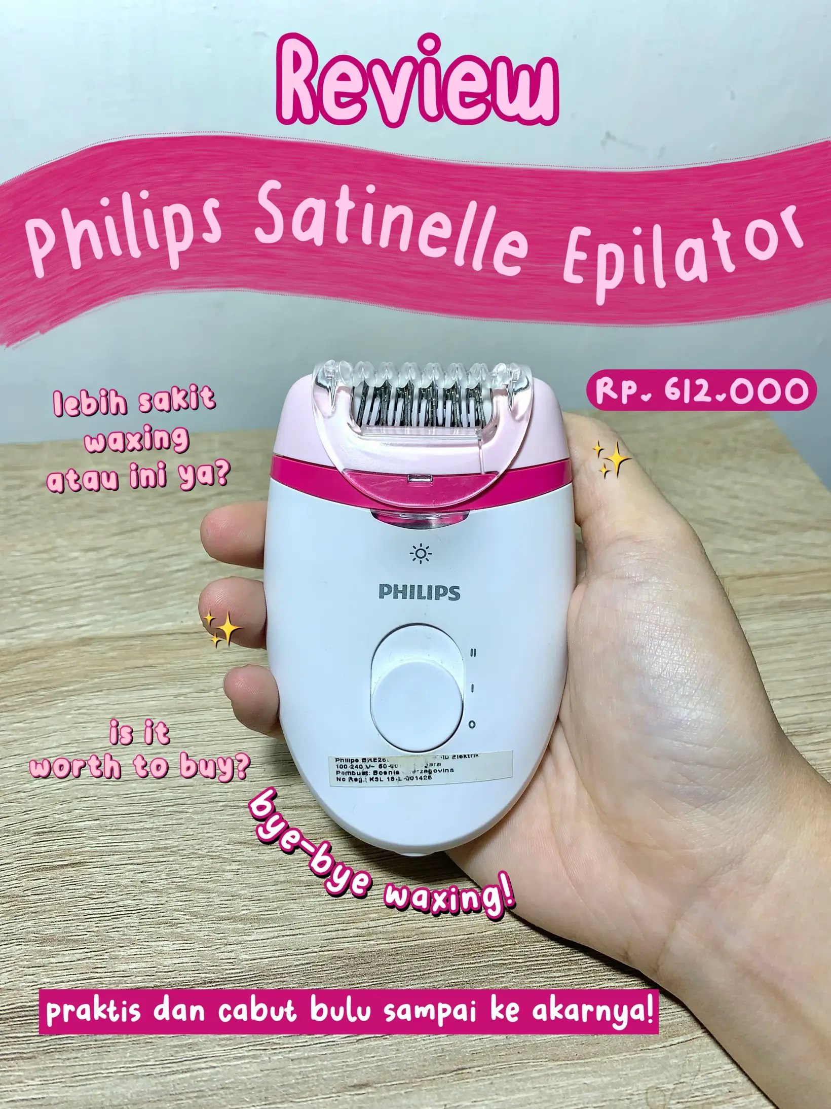 Philips Epilator, Cabut Bulu Ketiak Sampai Ke Akar | Galeri diposting ...
