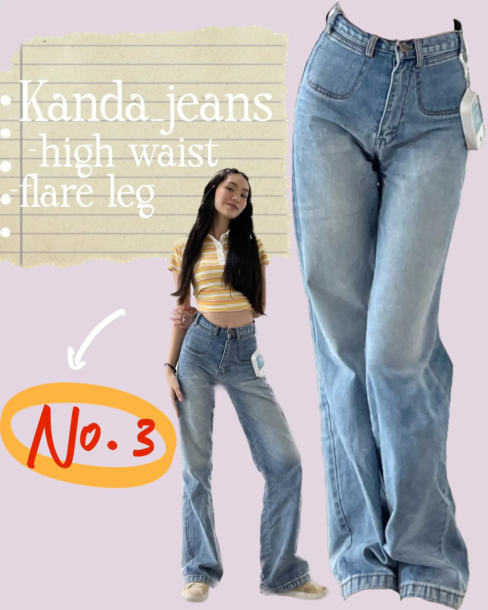 top 4 fav jeans 🪽 มัดรวมยีนส์ตัวโปรดที่ชอบที่สุดในปีนี้ | แกลเลอรีที่โพสต์โดย eveifeif | Lemon8