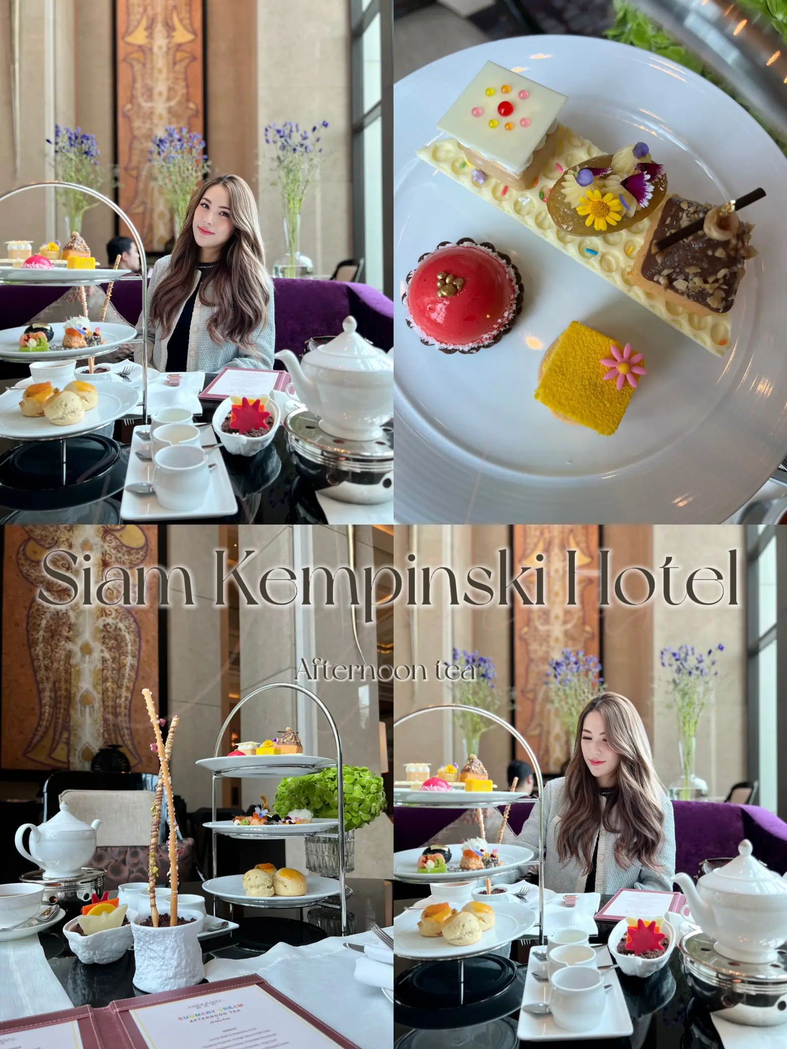 ไปกินAfternoon teaสวยๆที่Siam Kempinski Hotel | แกลเลอรีที่โพสต์โดย ...