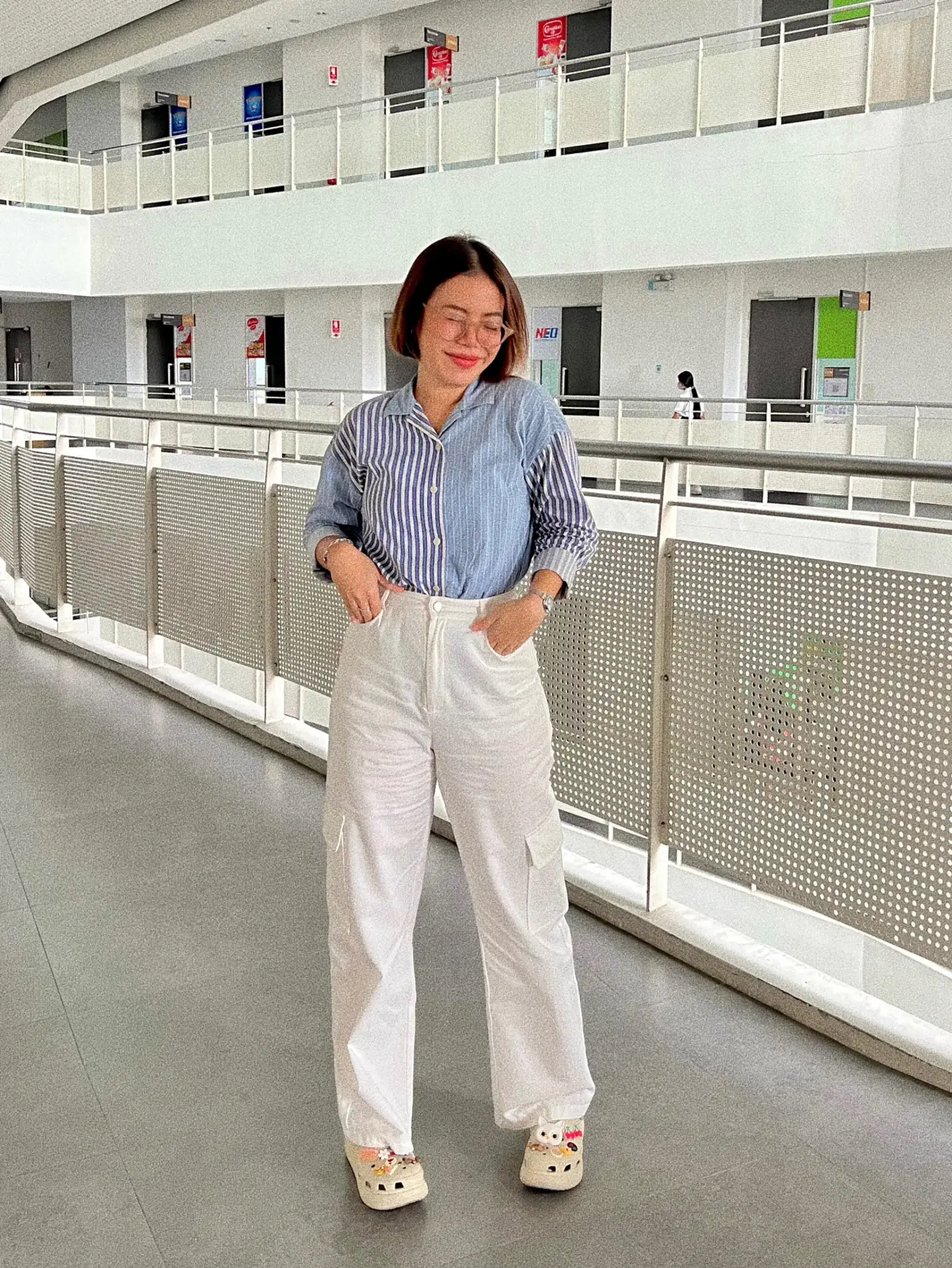 📸OOTD OFFICE LOOKS | EP.6 Cool Ready To Meeting🔵 | Gallery posted by ไก่ดอนชอบรีวิว | Lemon8