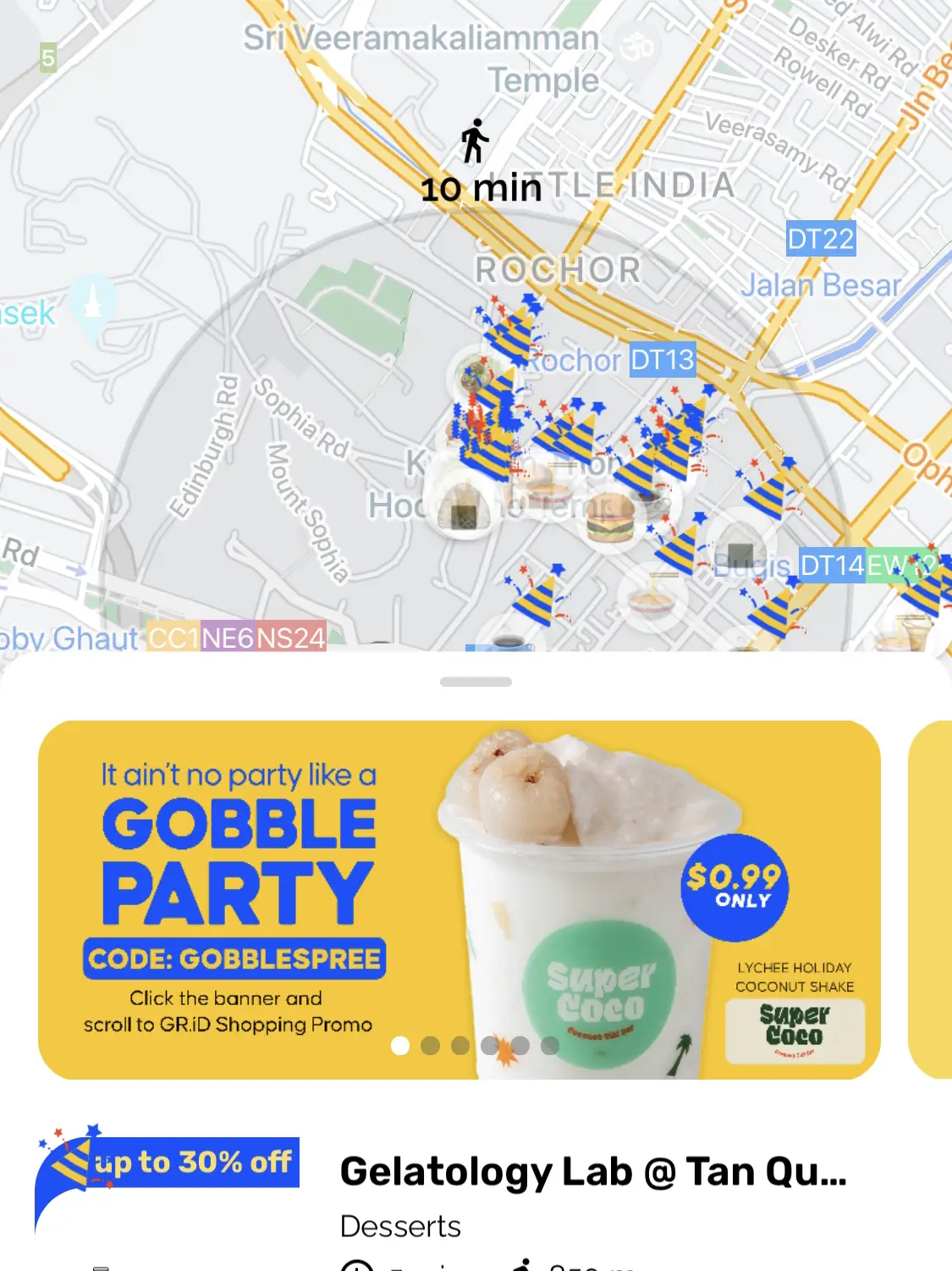 Score yourself a 0.99 coconut shake🥥 on Gobble | แกลเลอรีที่โพสต์โดย Mx ...