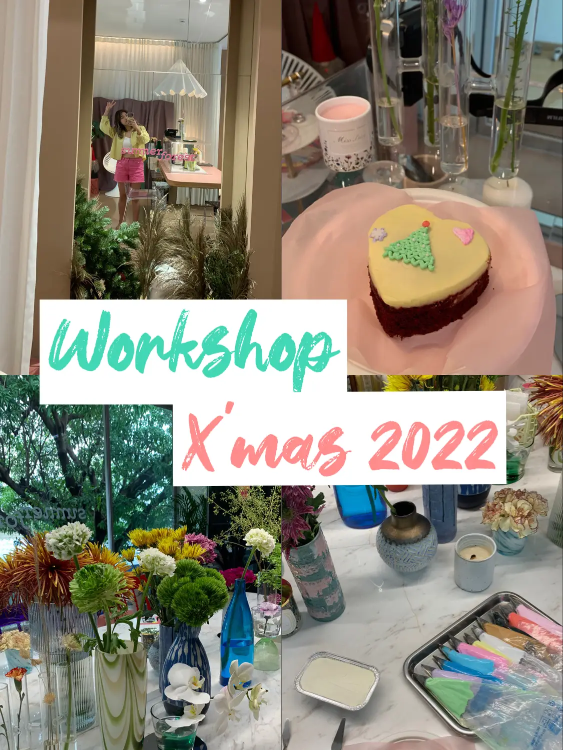 Workshop แต่งหน้าเค้ก X’mas 2022 | แกลเลอรีที่โพสต์โดย YING6249 | Lemon8
