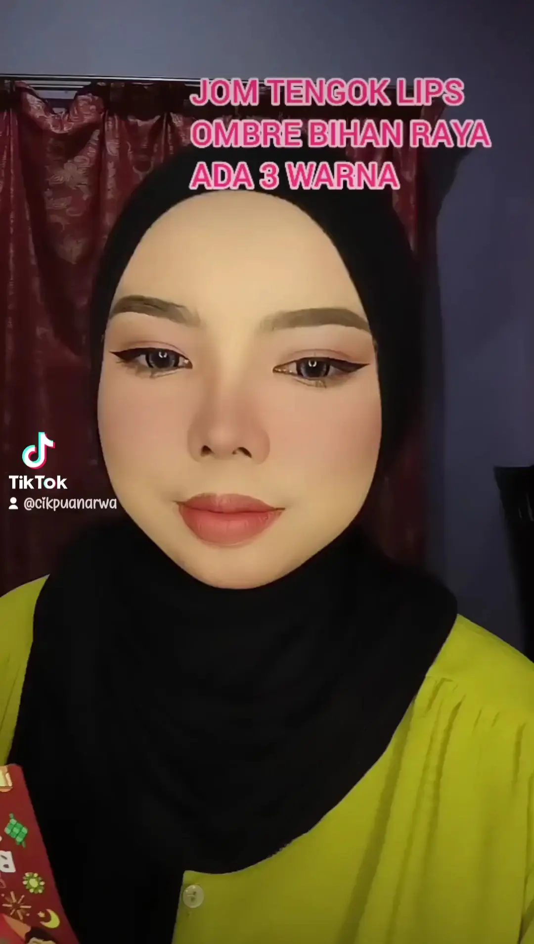 LIPSTICK RAYA BIHAN♥️ | Video diterbitkan oleh Cik Puan Arwa💄 | Lemon8