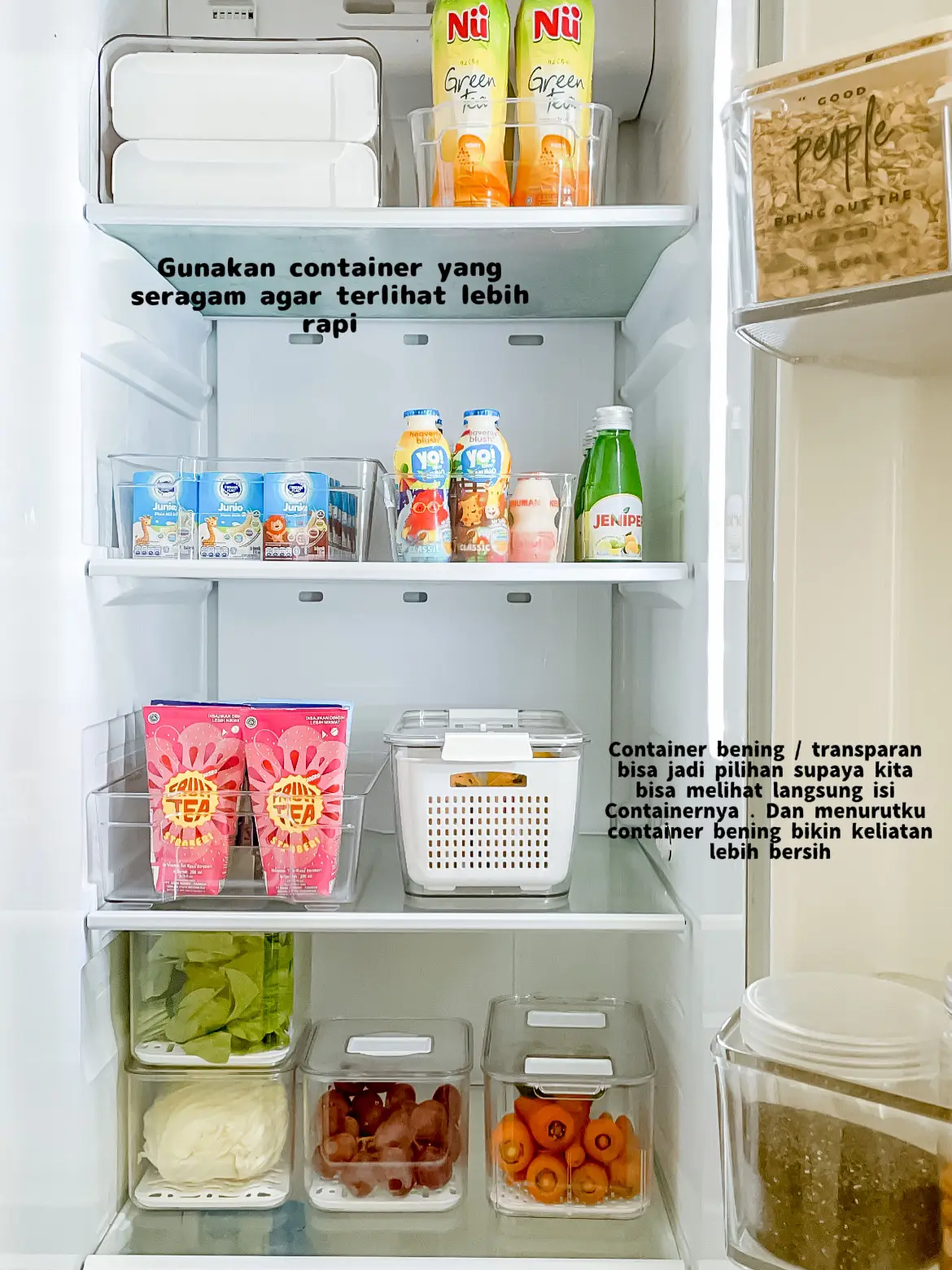 Kulkas rapi dan bersih , ini Koentji nya 👇🏻 | แกลเลอรีที่โพสต์โดย ...