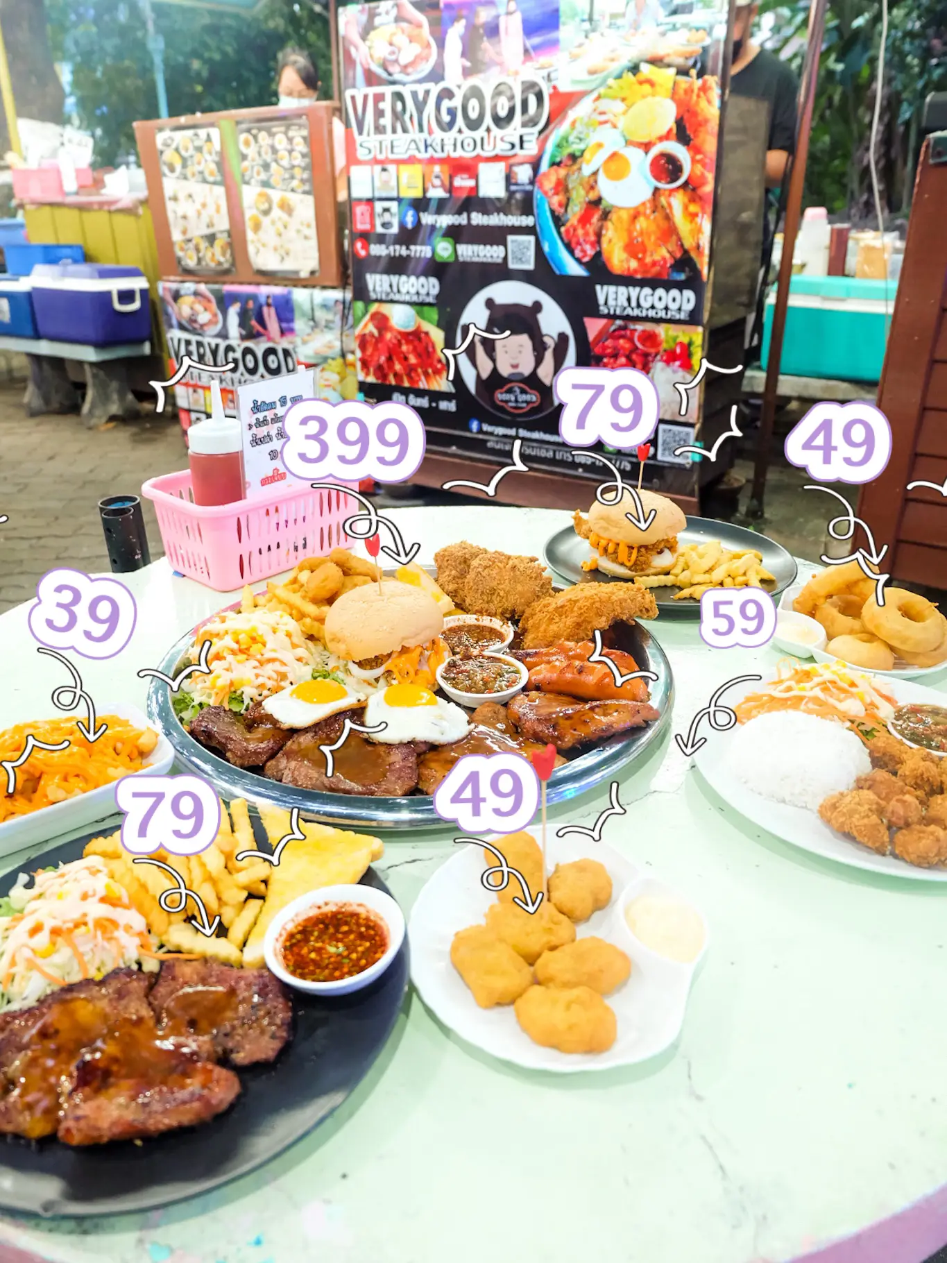 Verygood steakhouse steak in patchy garden A secret steak shop. A shrug dish. | Gallery posted ...