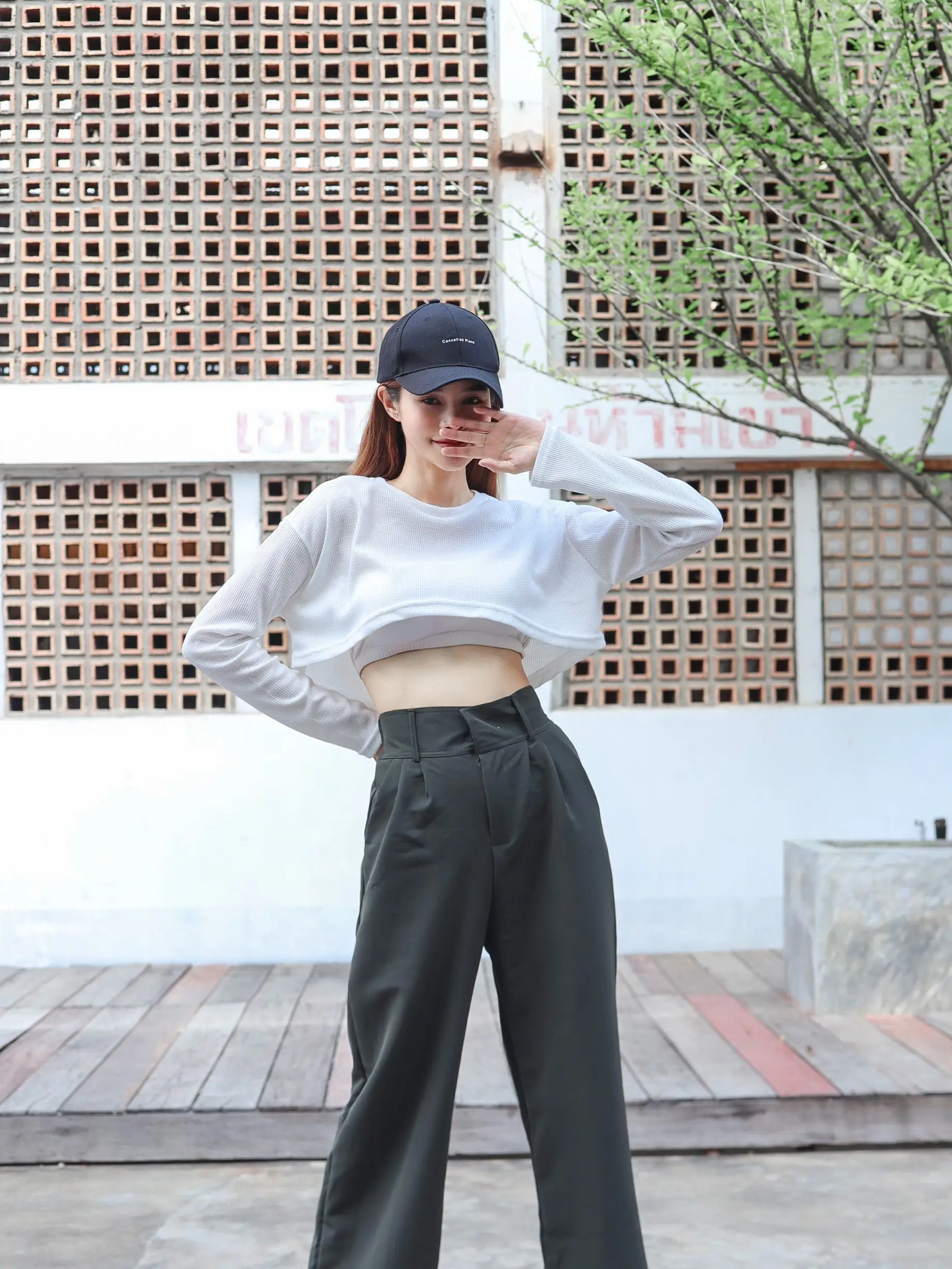#Ootd กางเกงพรางหุ่น เอาใจคนสูง 170 ใส่แล้วไม่เต่อ !! | แกลเลอรีที่โพสต์โดย May’s Journey | Lemon8