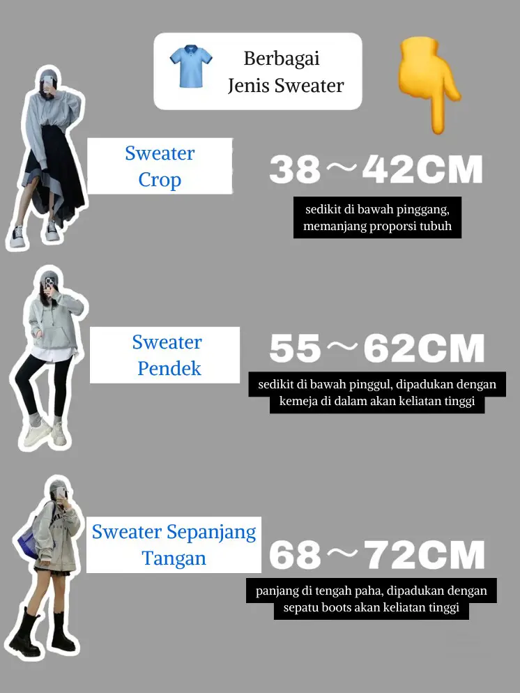 REFERENSI PANJANG OUTFIT UNTUK TINGGI 145-155 CM👭 | Galeri diposting ...