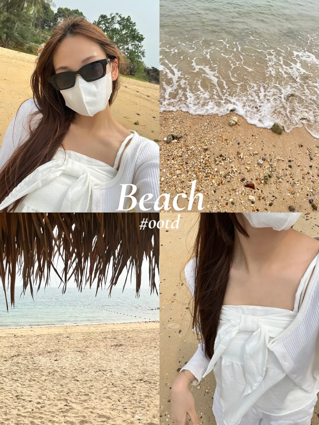 Beach ootd 🐠 ลุคไปเที่ยวทะเลน่ารักๆ ลูกคุณ พร้อมแปะพิกัด | แกลเลอรีที่โพสต์โดย nahwmiy ♡ | Lemon8