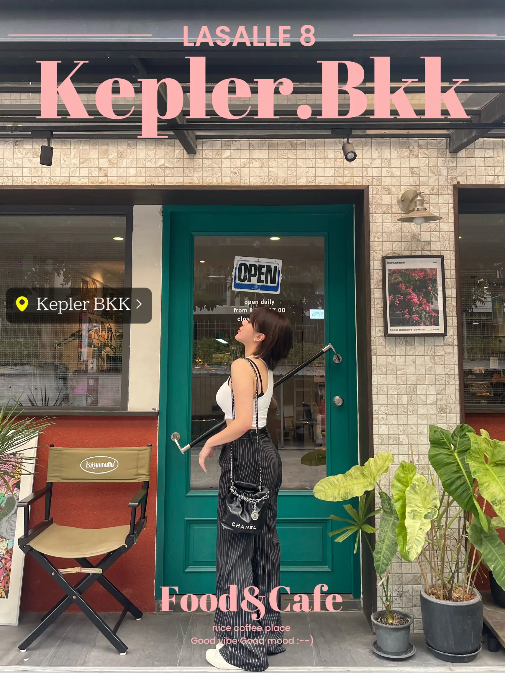 คาเฟ่ลับย่านบางนา-เเบริ่ง ! KEPLER BKK 🧡🧤 มู้ดเหมือนในหนัง | แกลเลอรีที่โพสต์โดย BIBI 🧚🏻‍♀️ | Lemon8