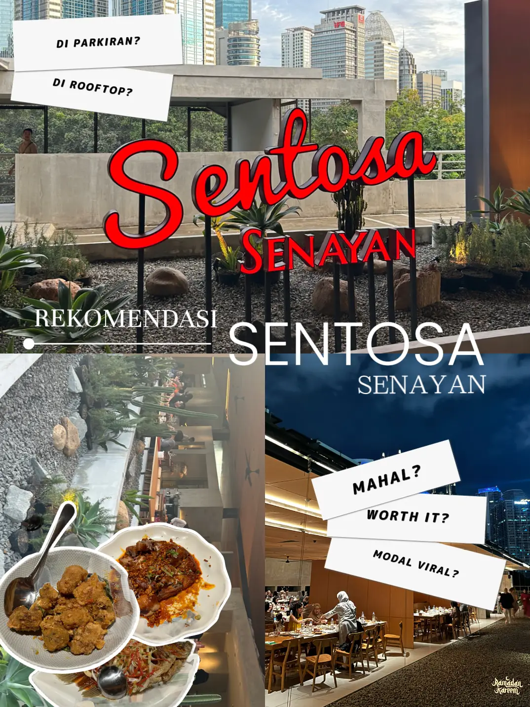 rekomendasi SENTOSA SENAYAN buat BUKBER | Galeri diposting oleh Edlina ...
