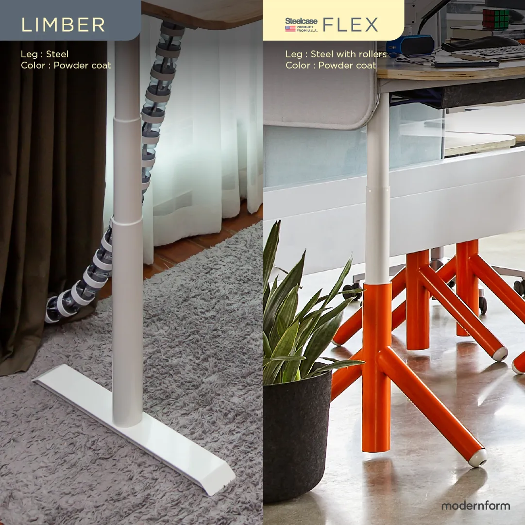 รีวิวโต๊ะปรับระดับ 2 รุ่น ( FLEX & LIMBER ) | แกลเลอรีที่โพสต์โดย modernform | Lemon8