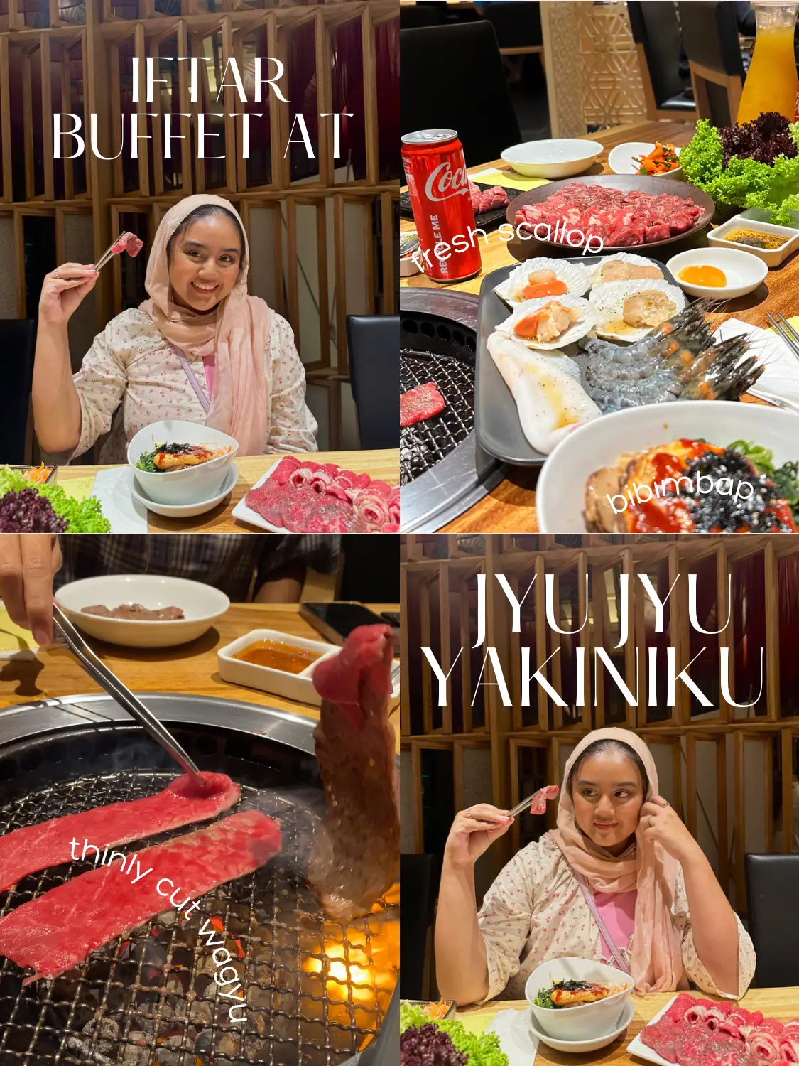 Authentic Yakiniku Buffet with Wagyu for iftar | Video diterbitkan oleh PINK | Lemon8