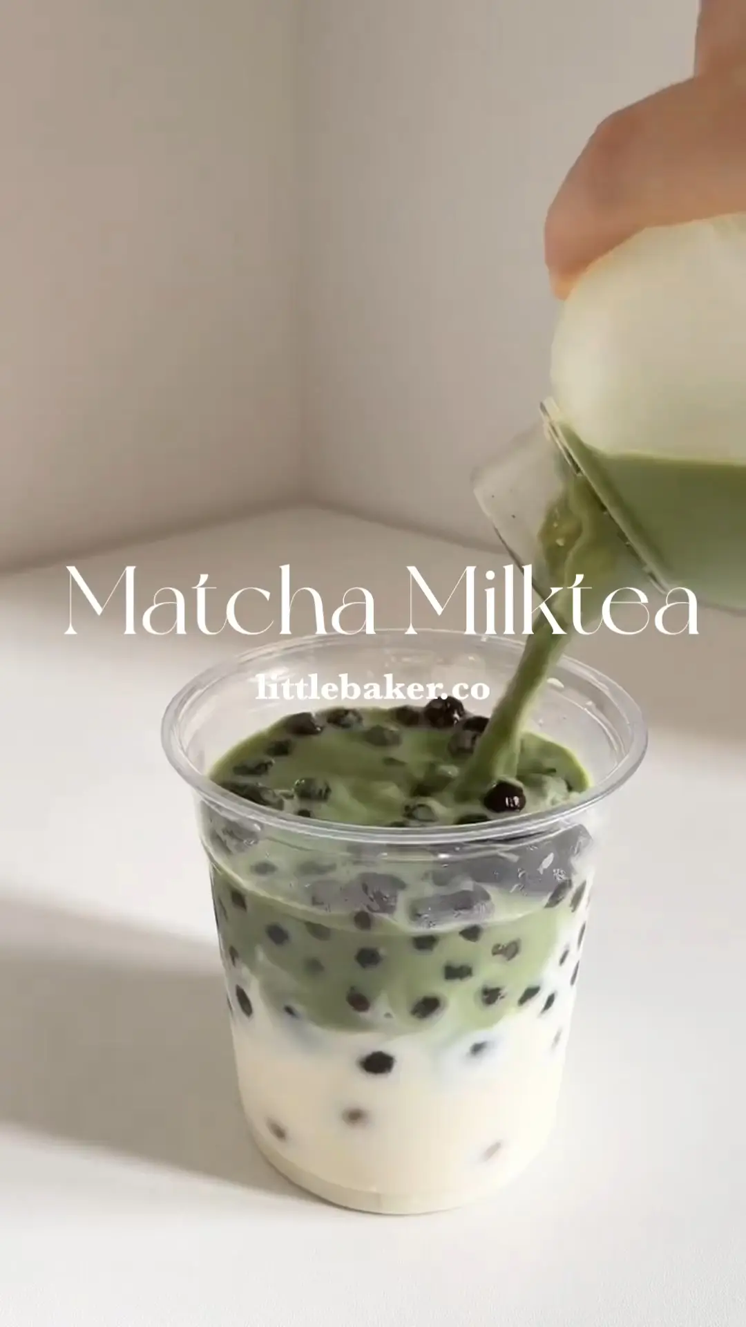 Low calorie Matcha Bubble Milktea 🥰 | Video diterbitkan oleh Habits. | Lemon8