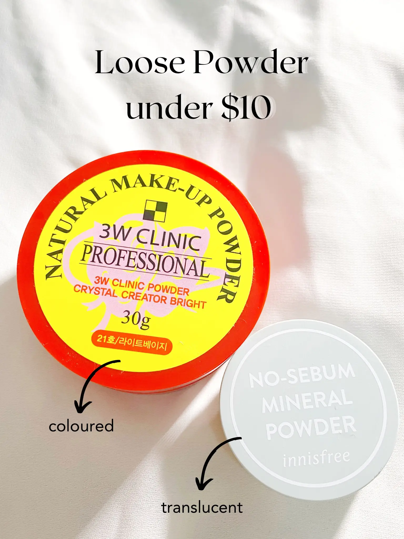 cheap loose powder under $10 🌝 | Gallery posted by chacha | Lemon8