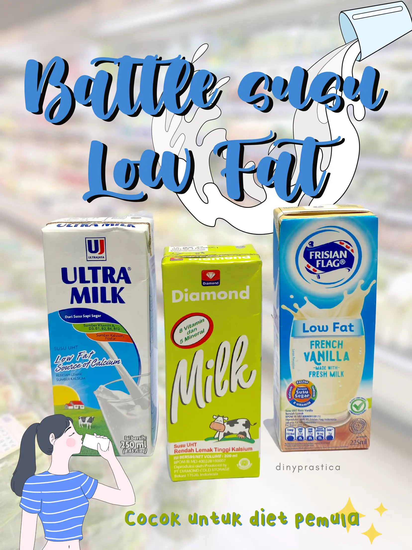 TIPS SUSU YANG SESUAI UNTUK MENU DIET CIKGU TEHA Facebook, 53% OFF