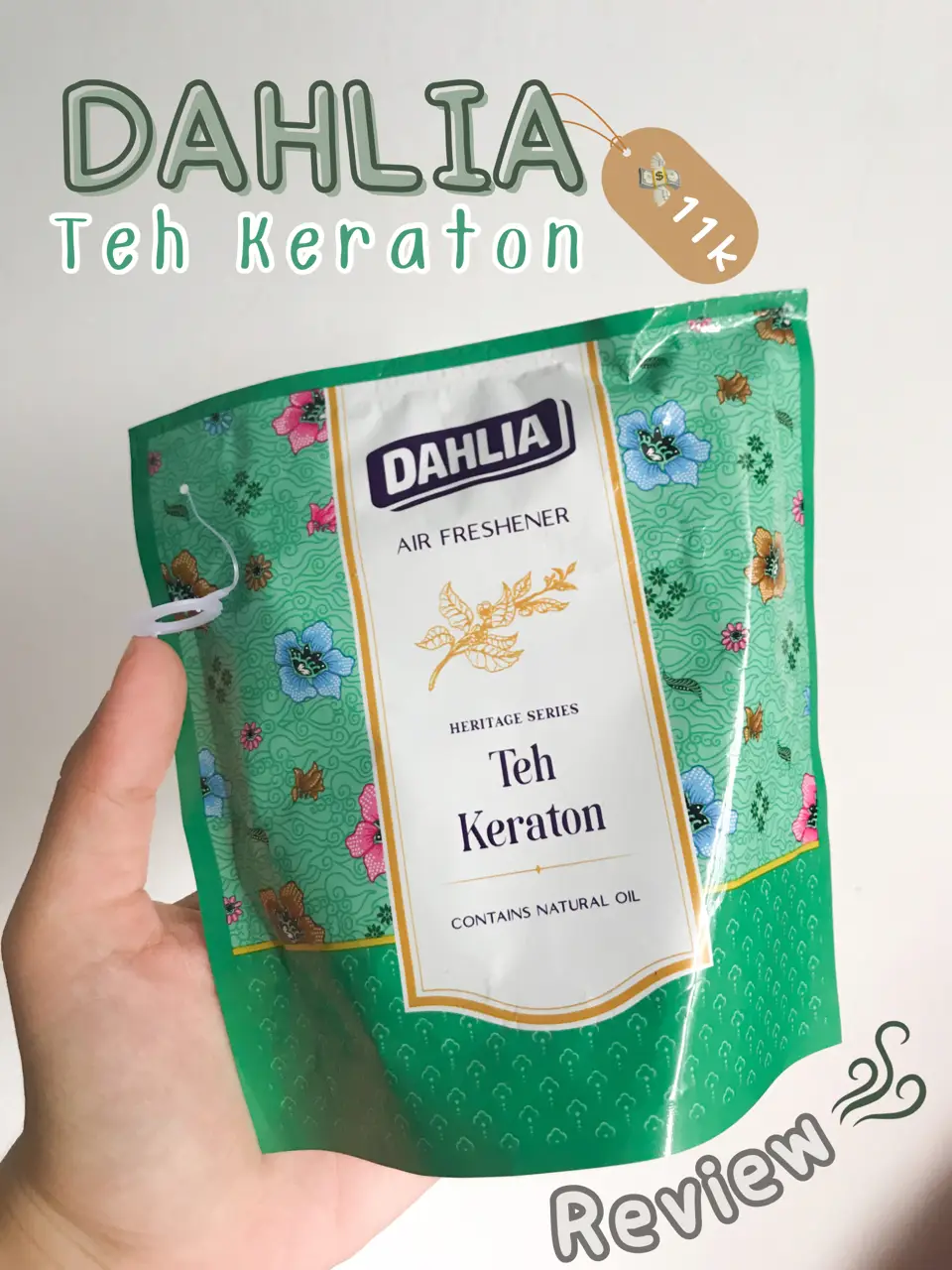 Review pewangi ruangan Dahlia Teh Keraton😍🍃 | Galeri diposting oleh nisassoll | Lemon8