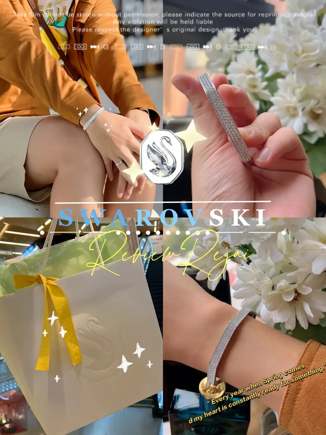 รีวิวกำไลจาก Swarovski 🦢 | แกลเลอรีที่โพสต์โดย MJ.MJAi | Lemon8