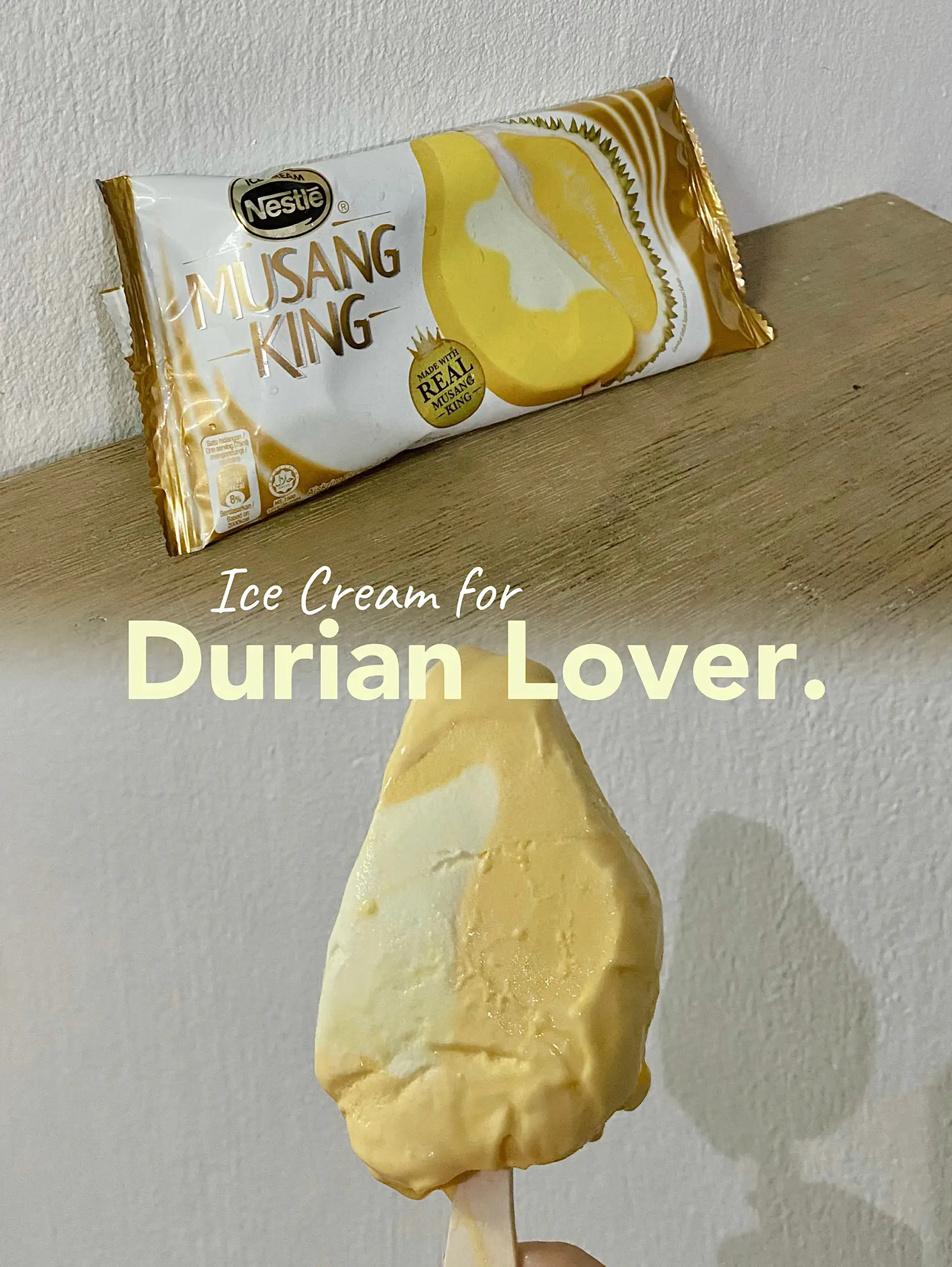 Ice cream for durian lover! must try!! | Galeri disiarkan oleh Ain ...