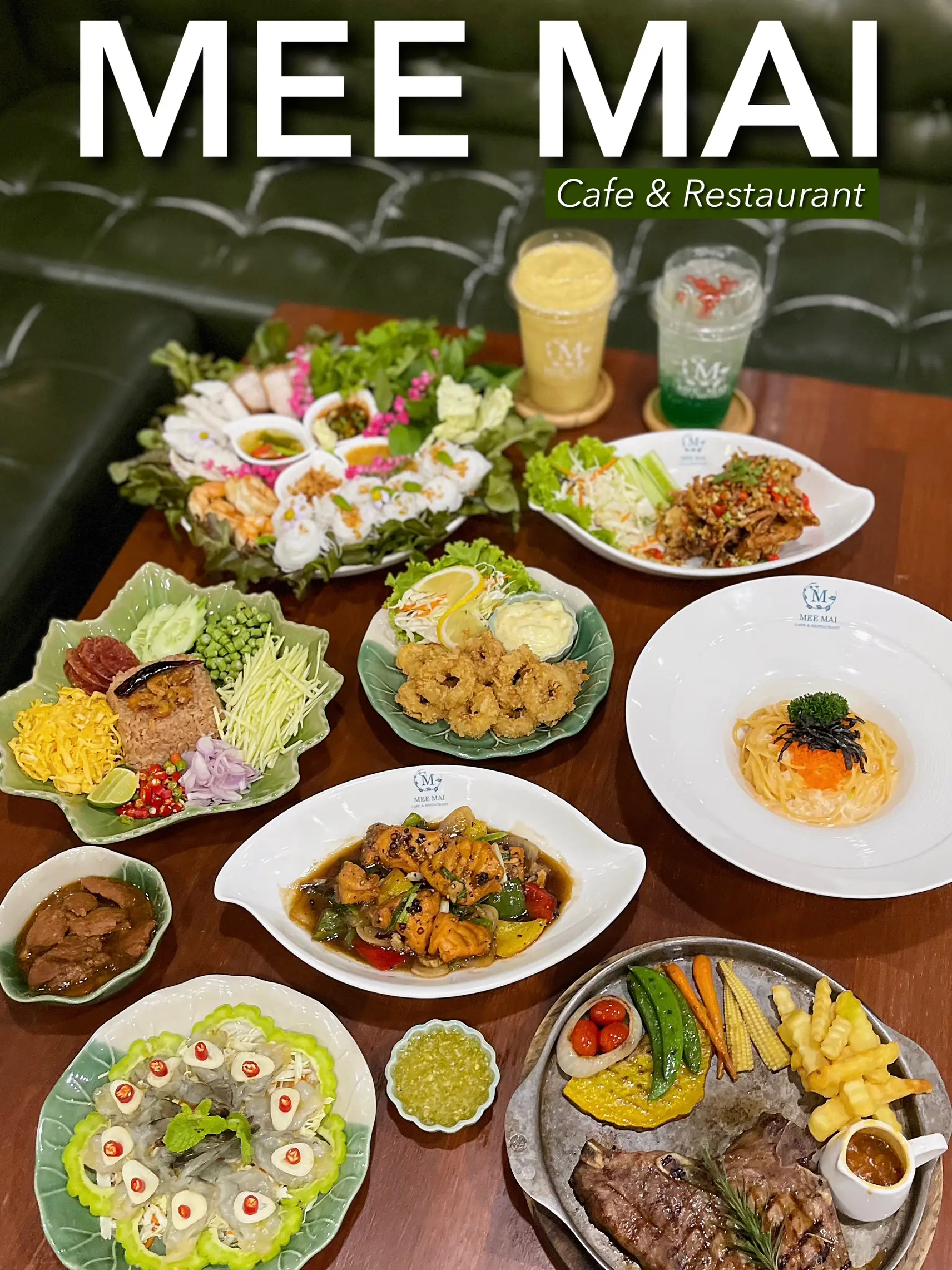 💚 มีไม้ Meemai Cafe & Restaurant ร้านสวยย่านรังสิต | แกลเลอรีที่โพสต์โดย ชอบกินฟินเที่ยว | Lemon8