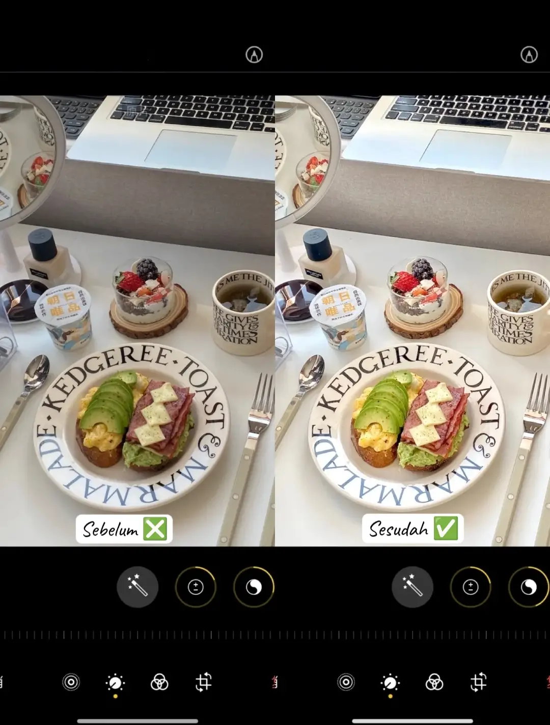 Filter Iphone agar Makananmu Terlihat Lebih Menarik 🤤 | Galeri ...