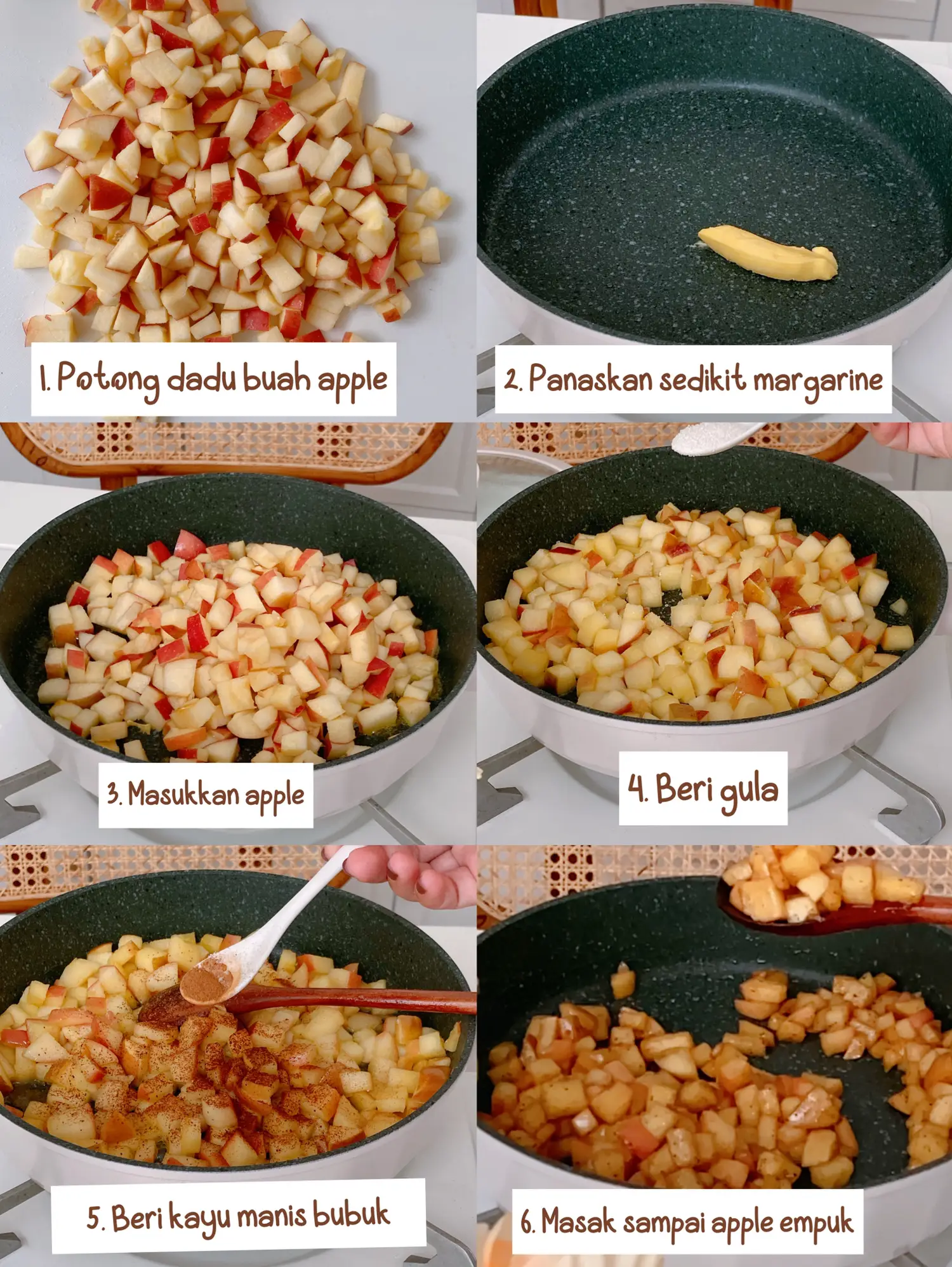 Ide Cemilan cuma 5 bahan!! Apple Pie | Galeri diposting oleh MayoRecipes | Lemon8