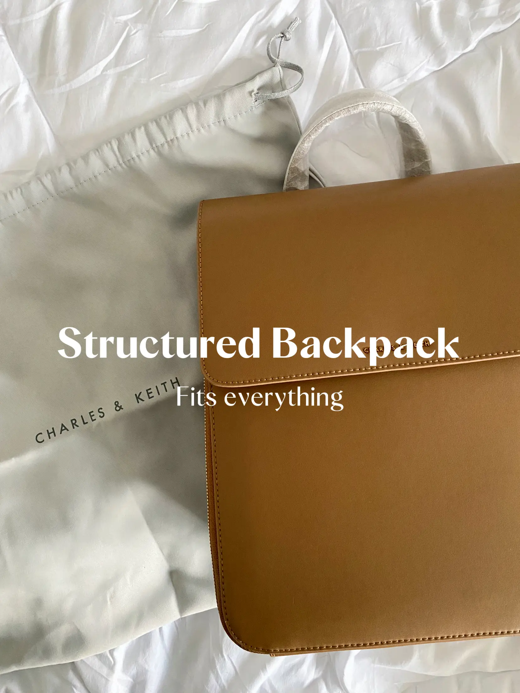 Unboxing: Charles & Keith BackPack 🎒 | Video diterbitkan oleh ♡ sara ♡ | Lemon8