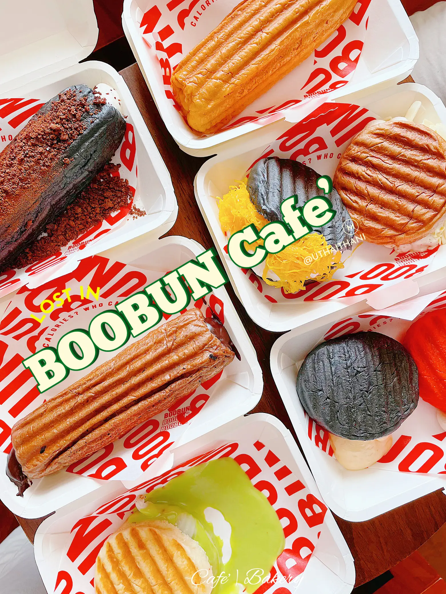 BOO BUN 🌷 Cafe’ @Uthaithani | คาเฟ่ขนมหวาน | แกลเลอรีที่โพสต์โดย Nuk ...