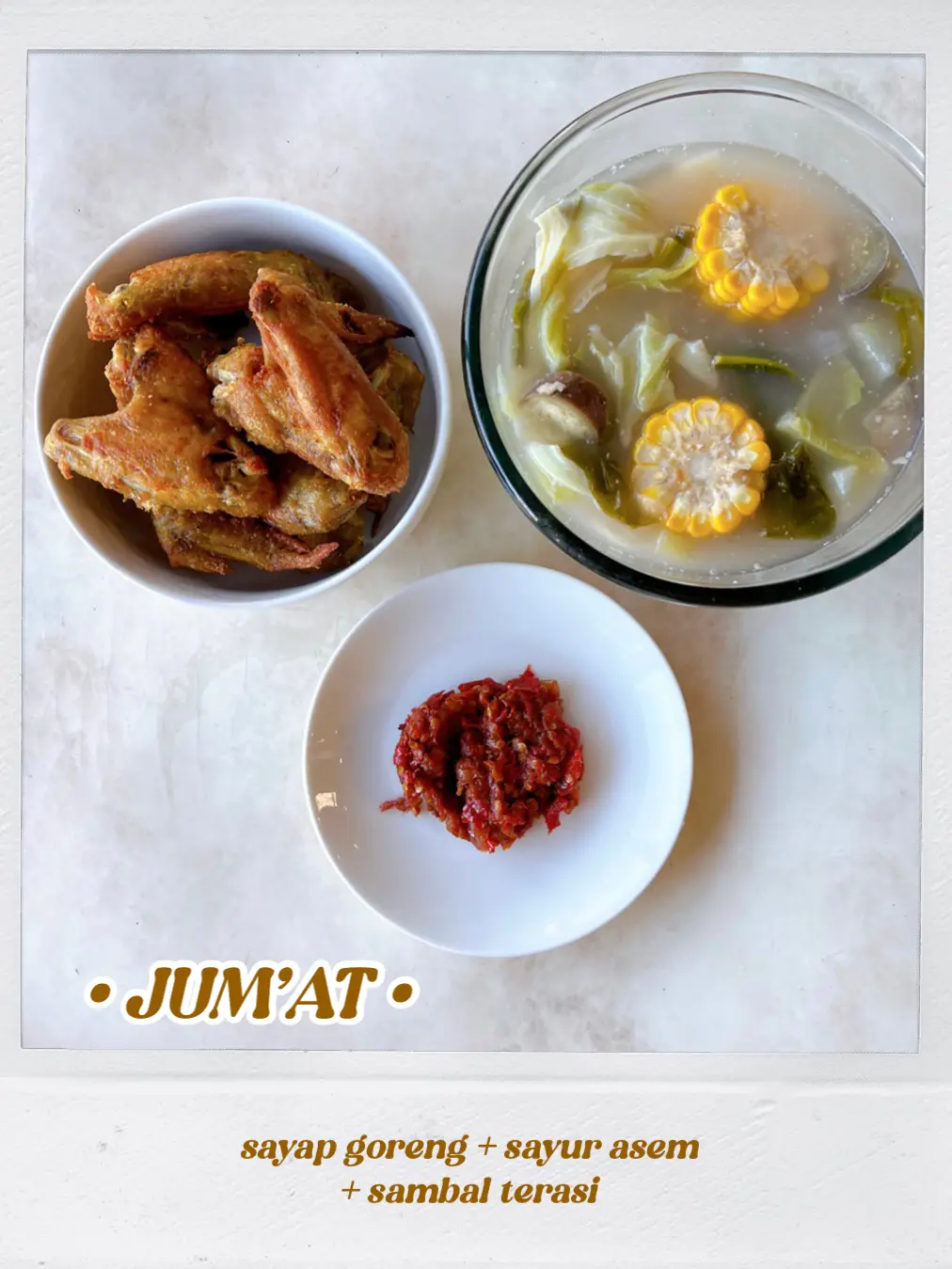 makanan pendamping sayur asem - Pencarian Lemon8