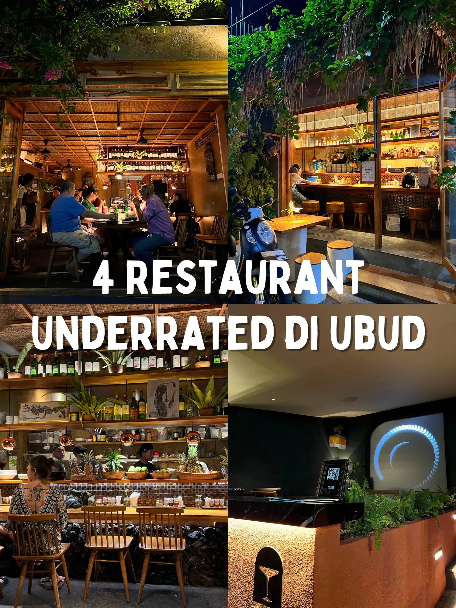 aesthetic restaurant Ubud Bali😍 | Galeri diposting oleh Victoria | Lemon8