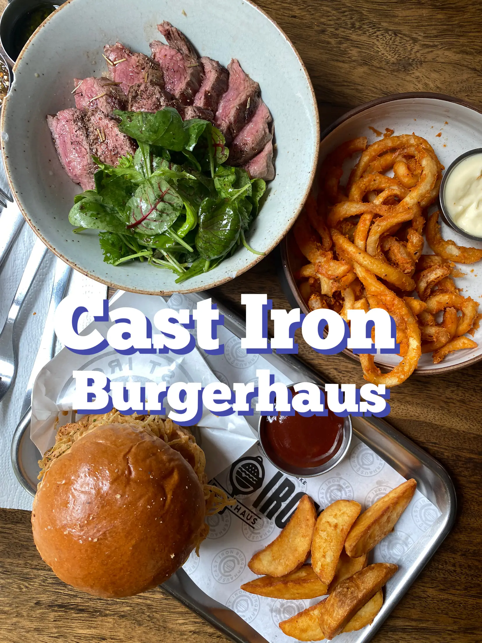 Cast iron burgerhaus - ร้านเบอร์เกอร์ดัง ย่านอารีย์🍔 | แกลเลอรีที่โพสต์โดย newnewnnn | Lemon8