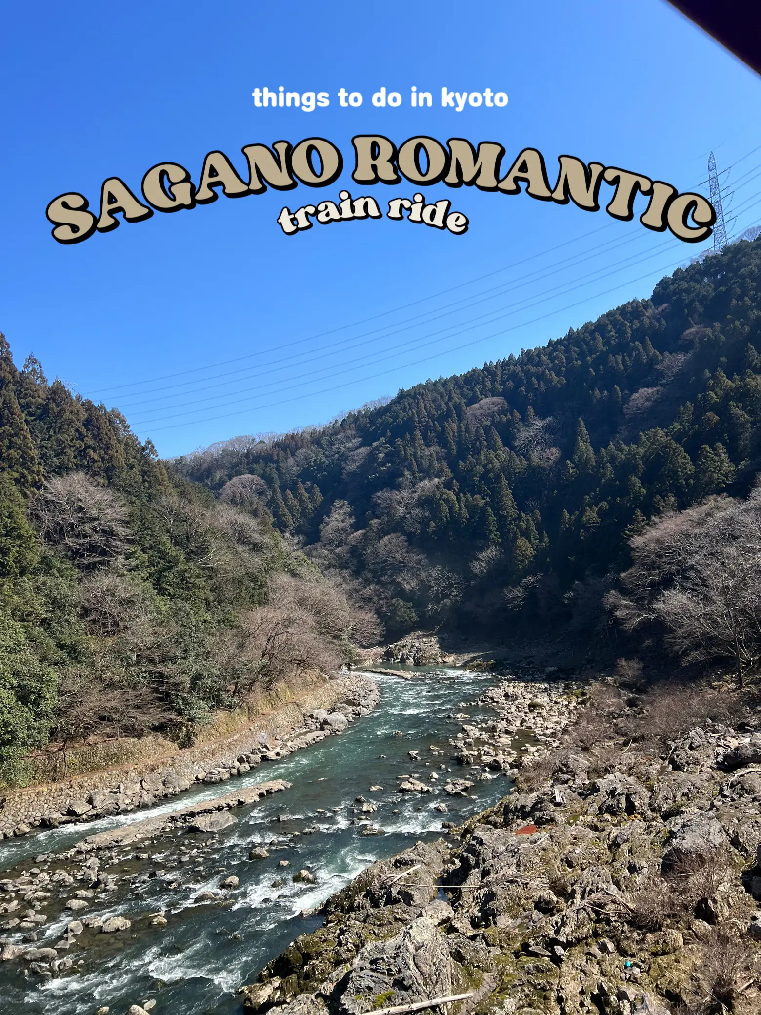 SAGANO ROMANTIC TRAIN RIDE | things to do in kyoto | Galeri disiarkan ...