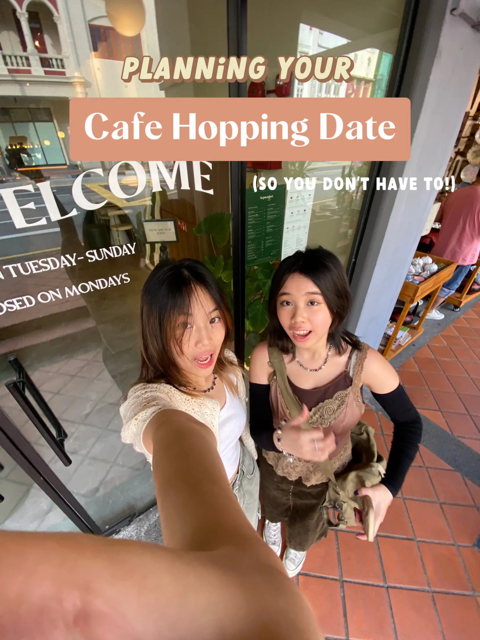 CAFES ALL WITHIN 5MIN WALK FOR CAFE HOPPING!! | Video published by ...